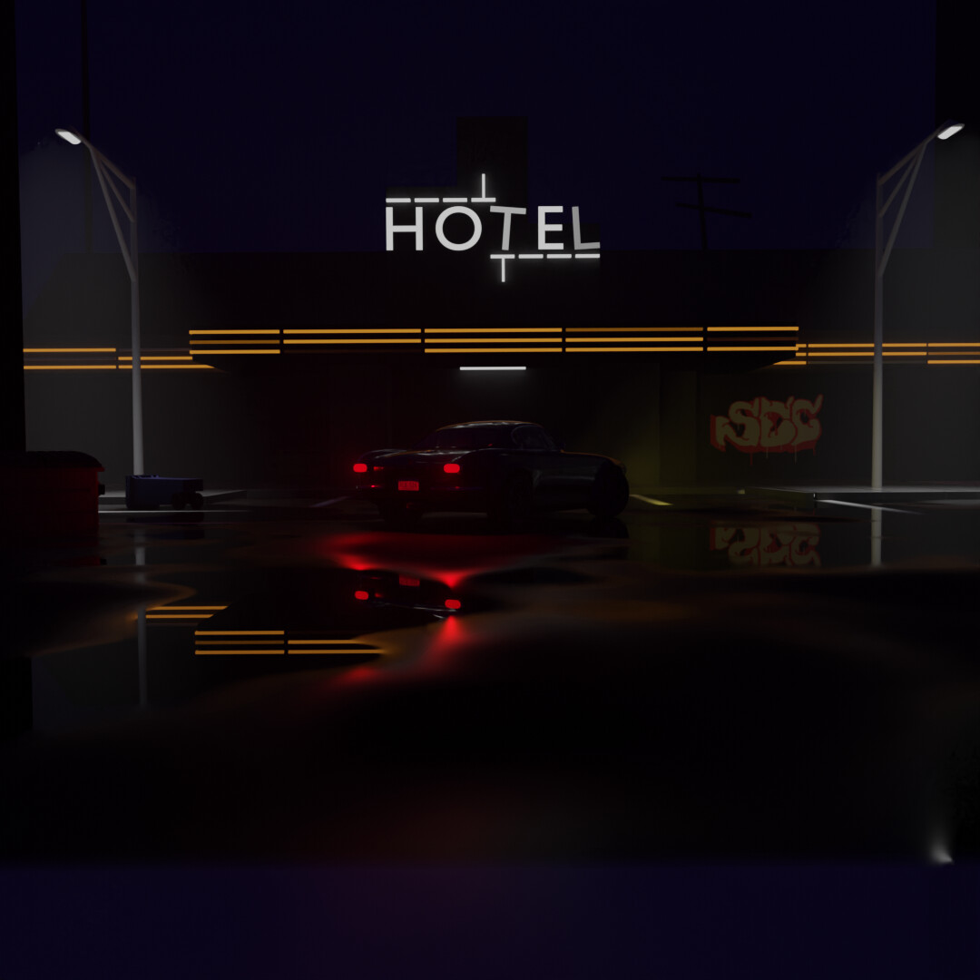 ArtStation - Night Hotel