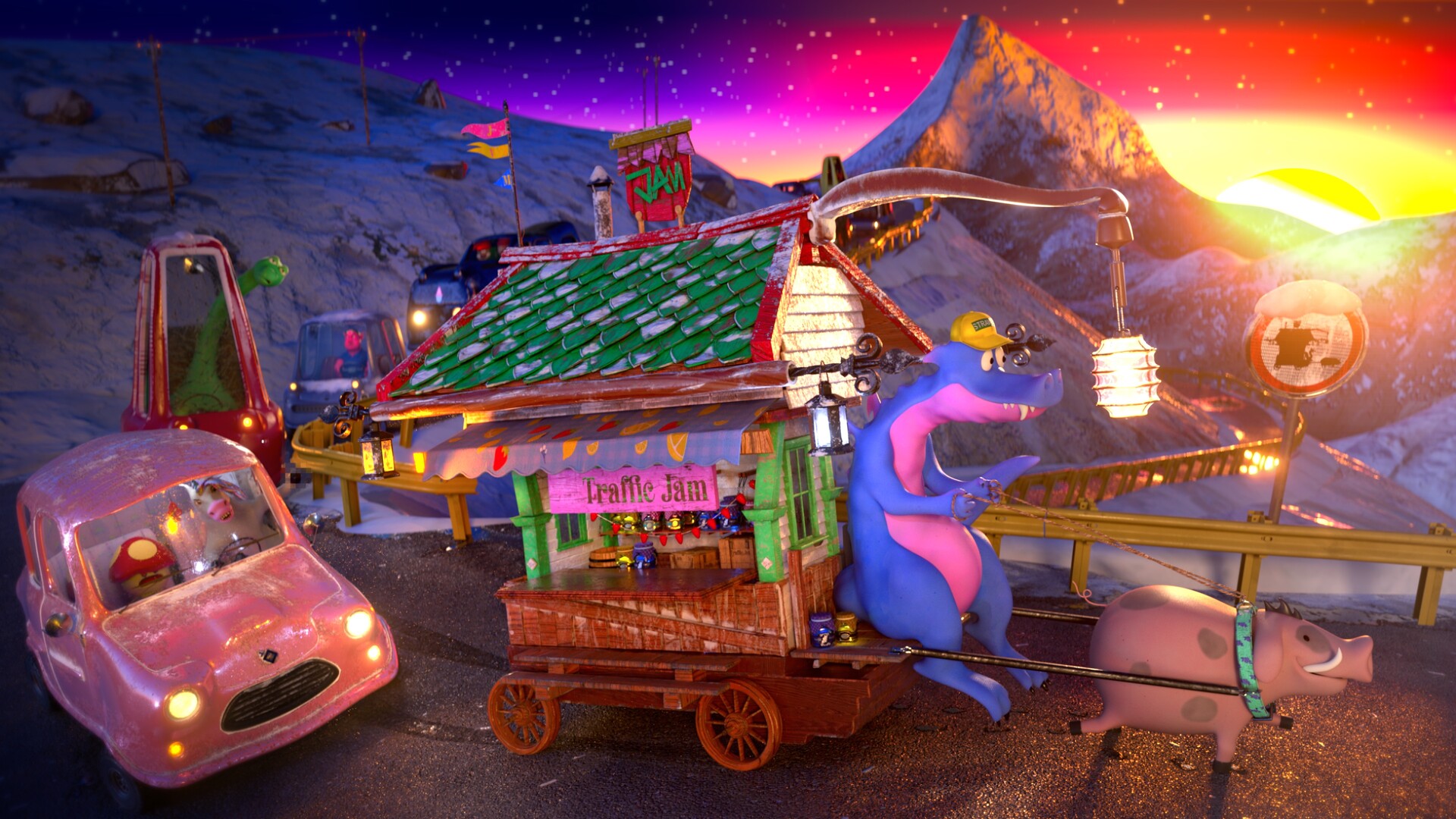 ArtStation - Traffic Jam