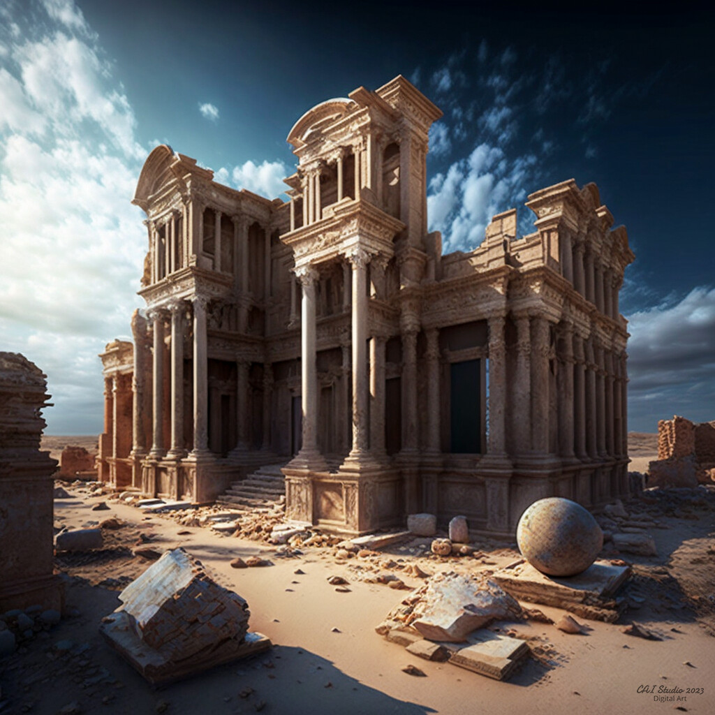 Christer W - Views of the ancient city Leptis Magna