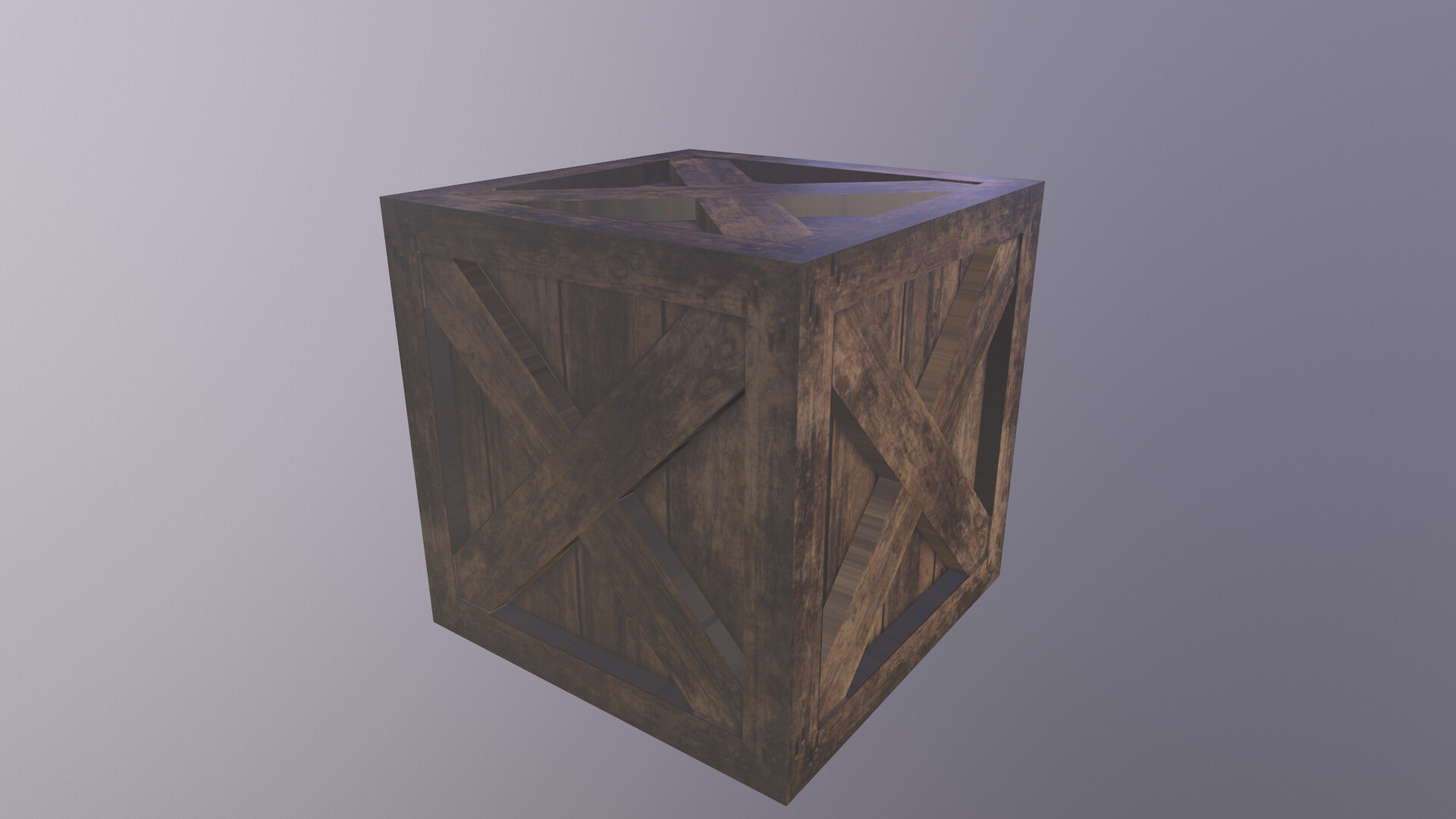 ArtStation - Wooden Box