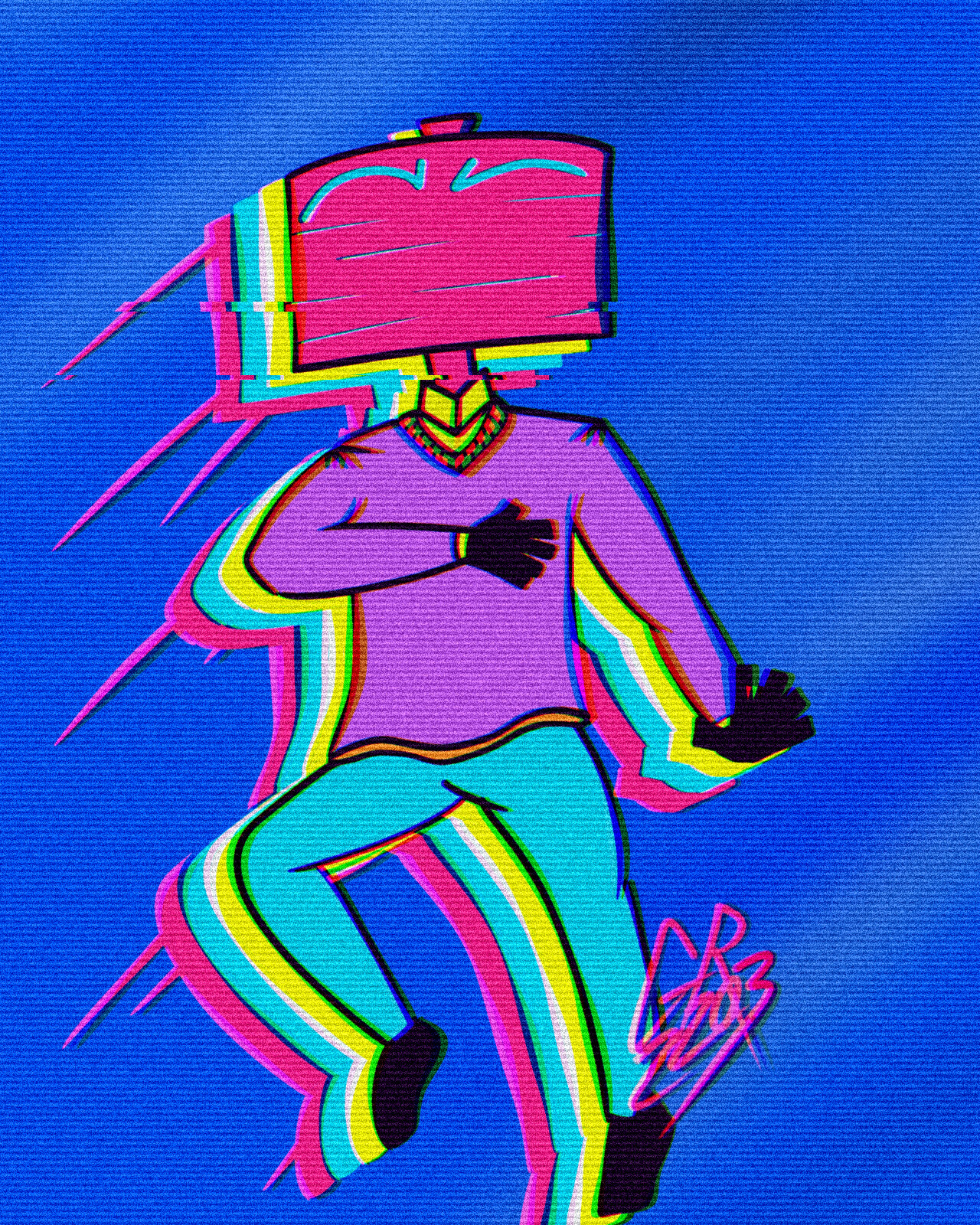 ArtStation - Matthew Ansell "Sign Guy" Gallery