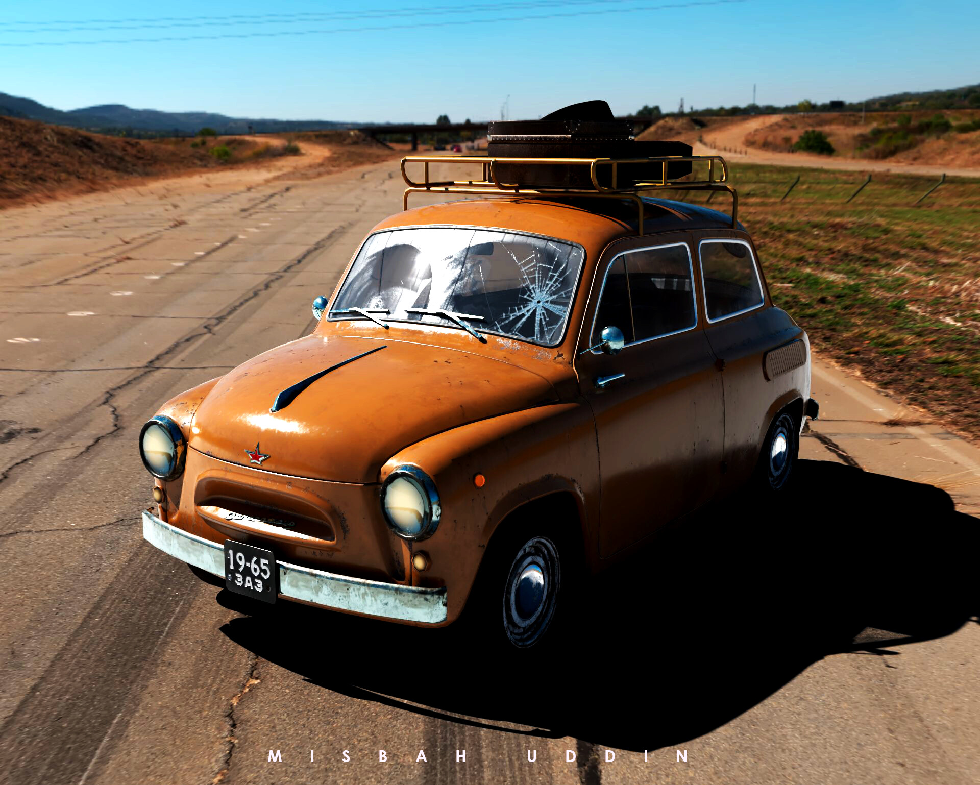 ArtStation - Vintage Car