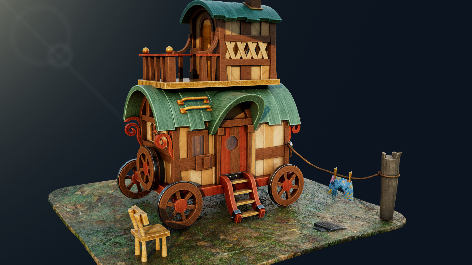 ArtStation - House Car