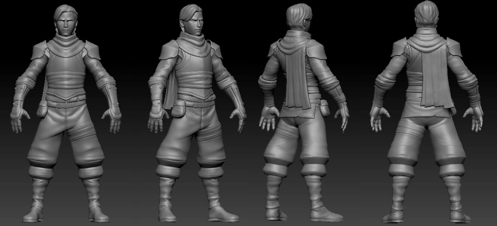 ArtStation - Stylized Hero Sculpt