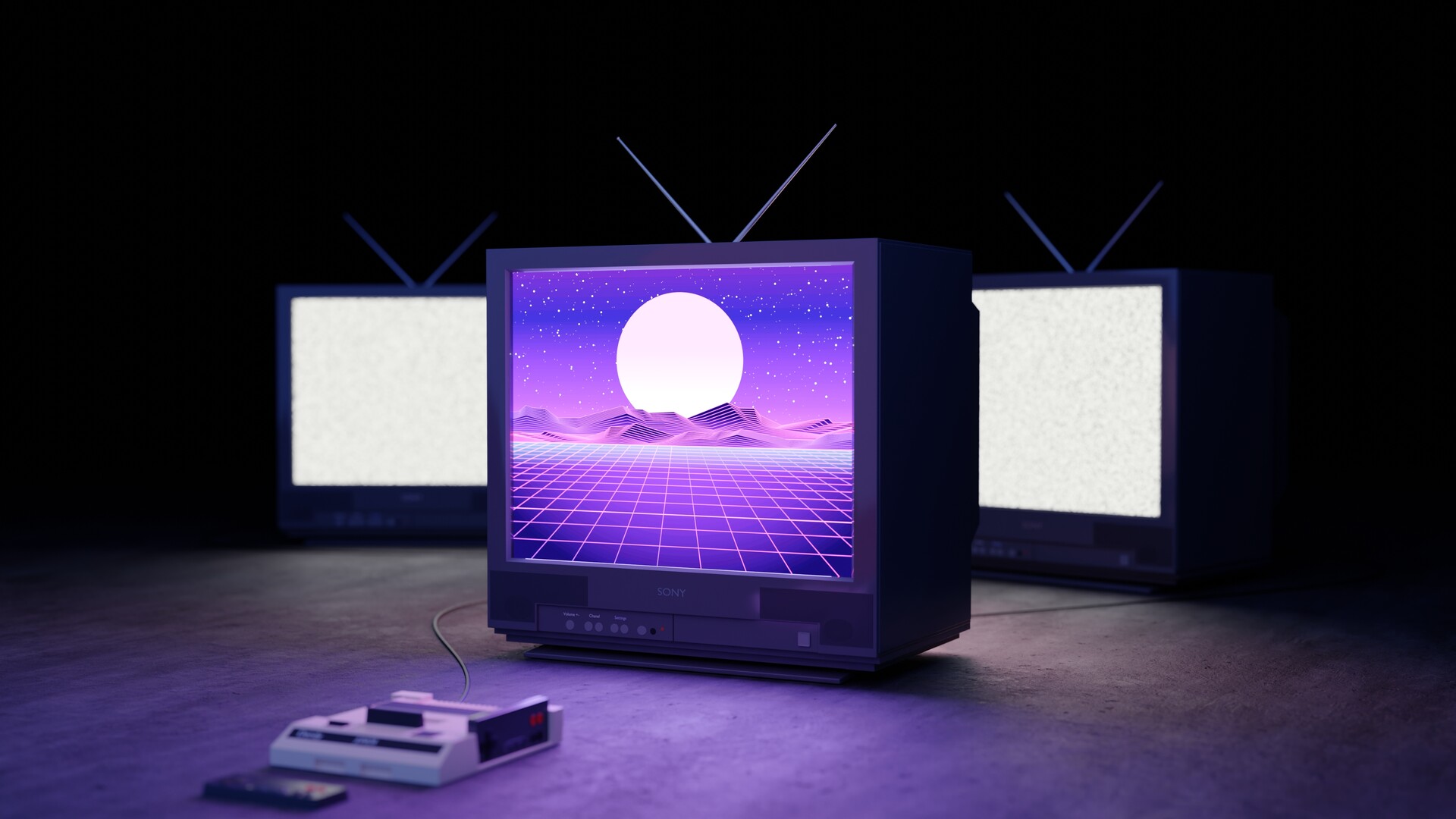 ArtStation - Retro TV