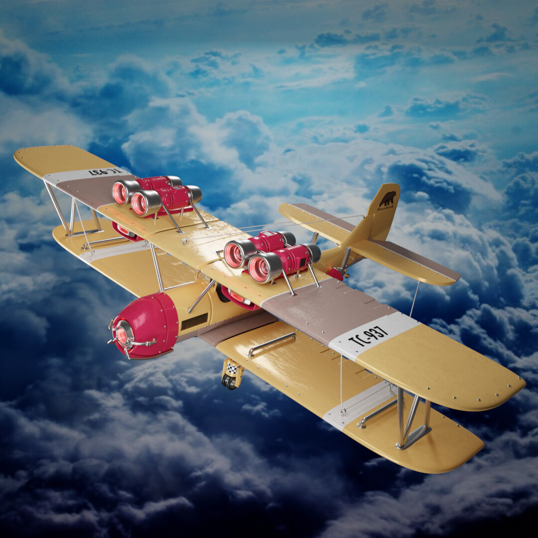 ArtStation - Biplane