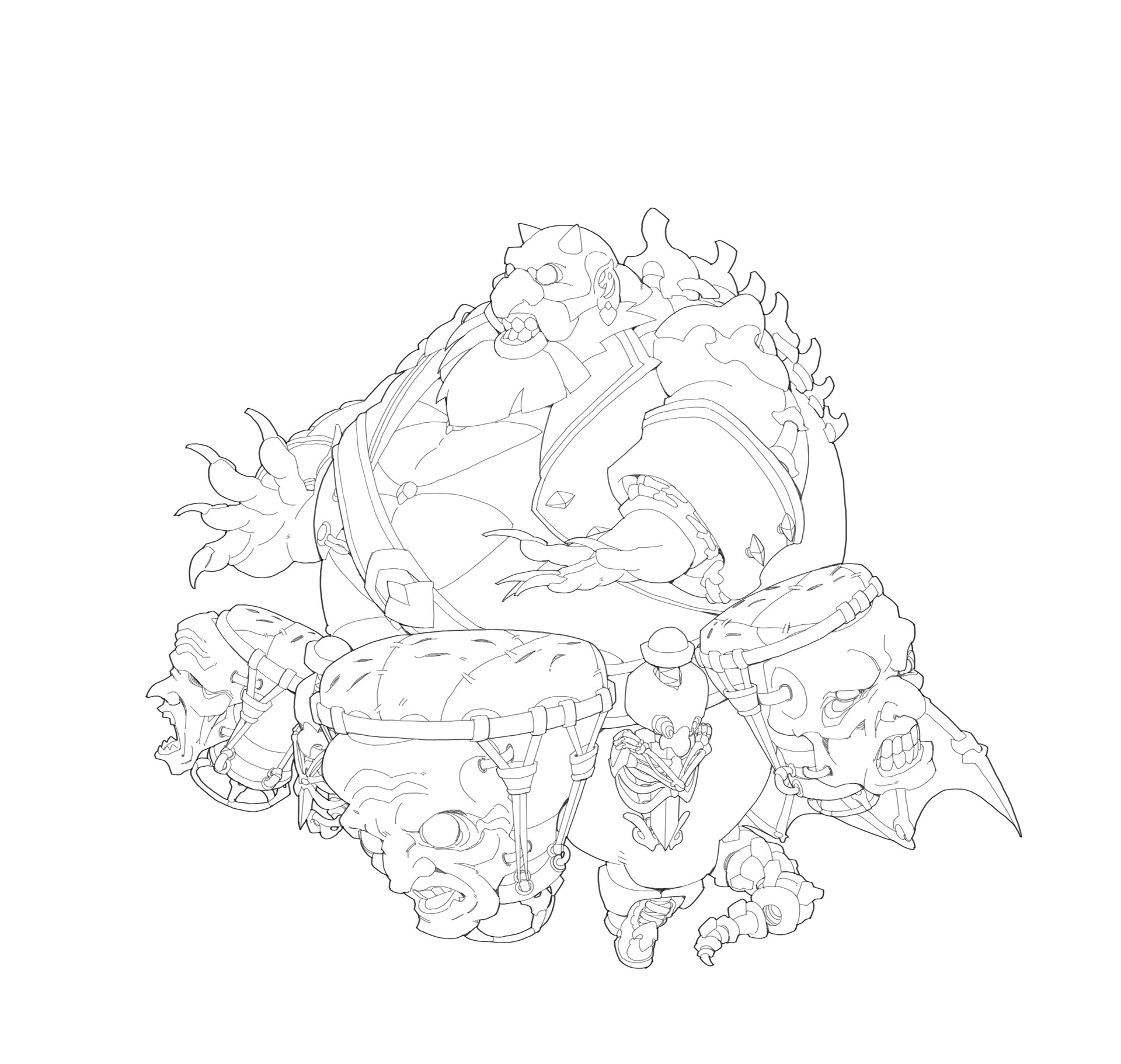 ArtStation - Demon drummer