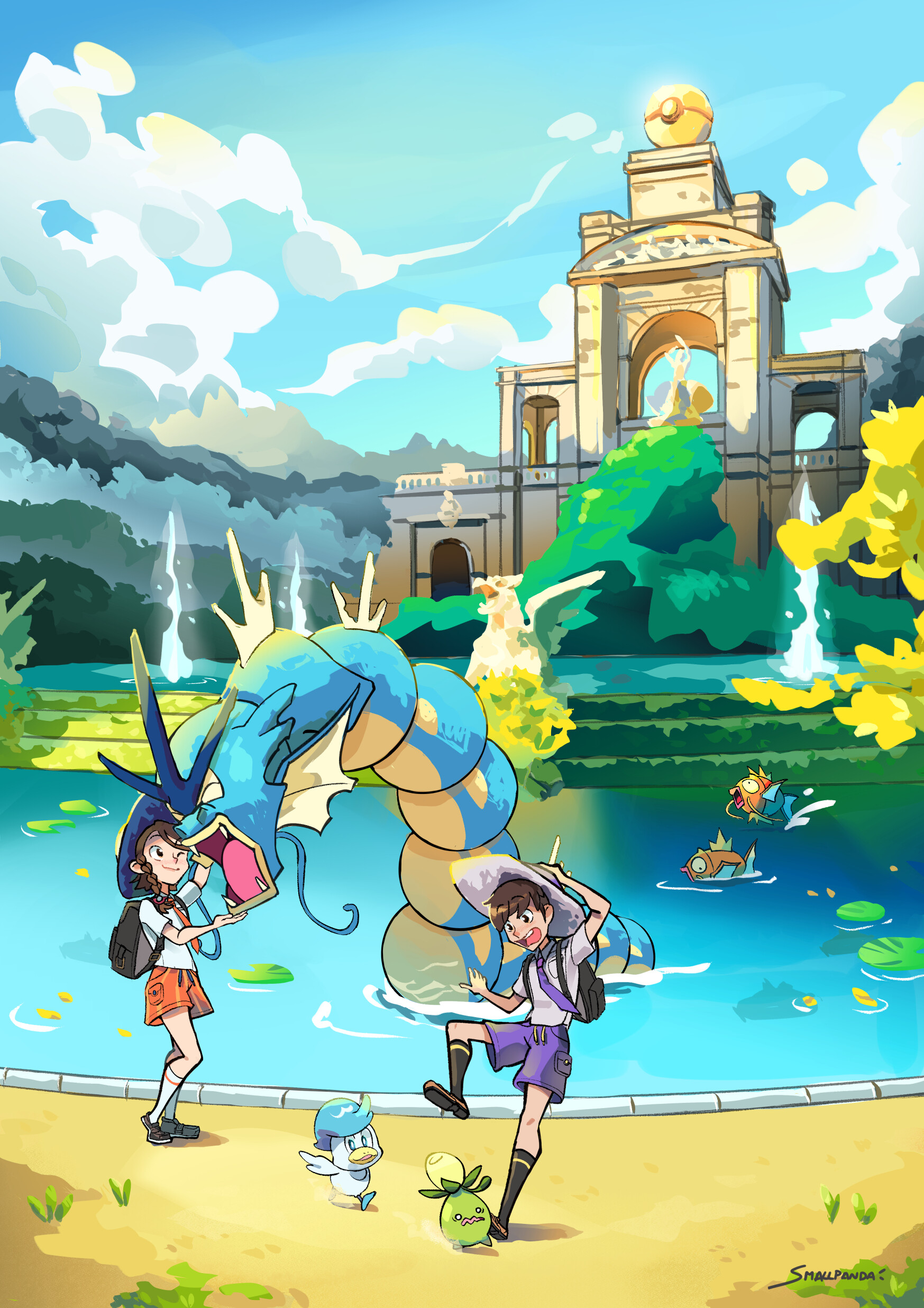 ArtStation - Pokemon (Parc de la Ciutadella)