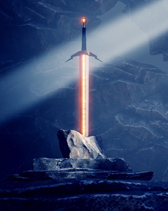 ArtStation - Sword in Stone