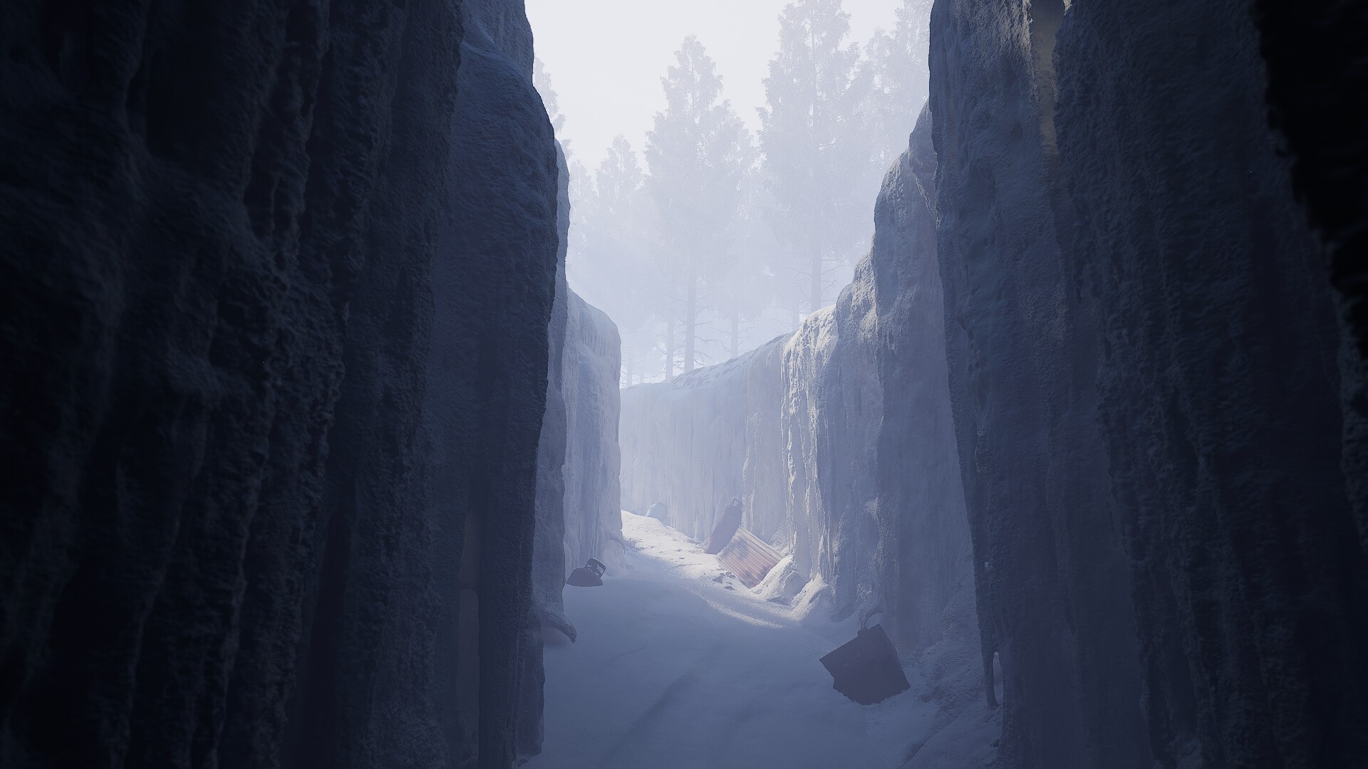 ArtStation - Winter Forest