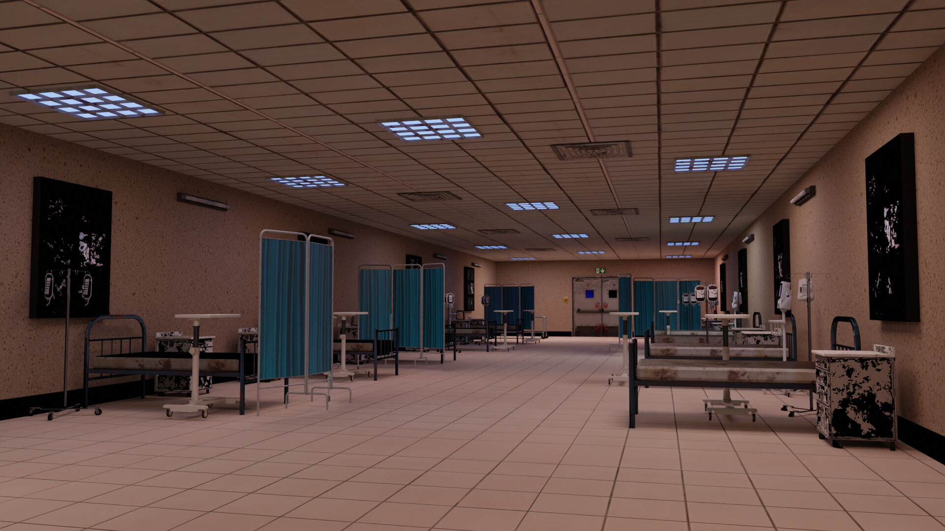 ArtStation - Interior Hospital Environment