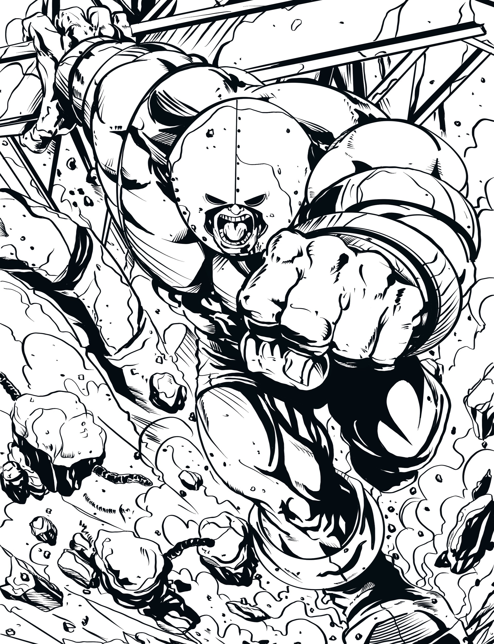 juggernaut coloring