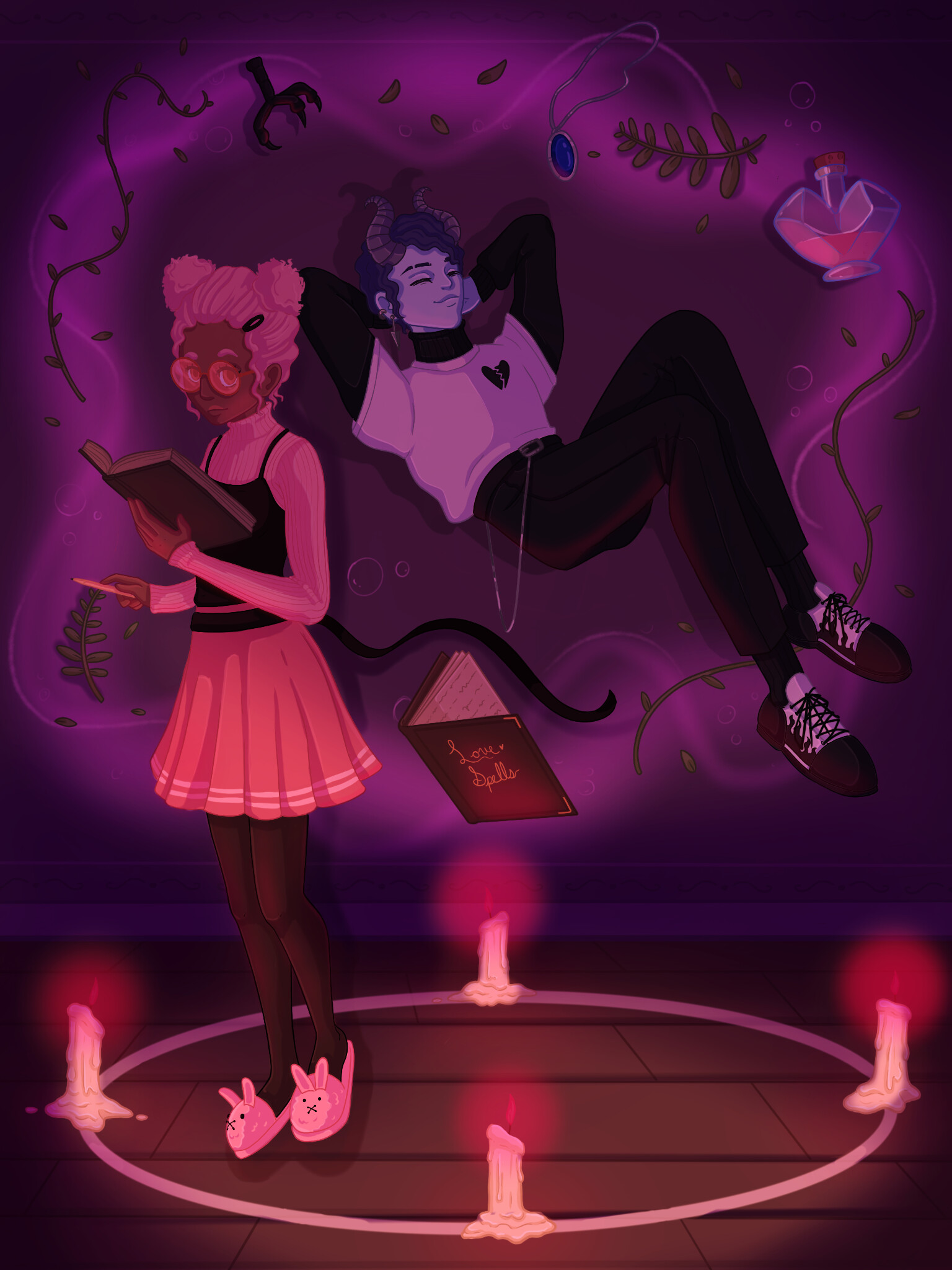 ArtStation - My OCs - Sonia and Lyre