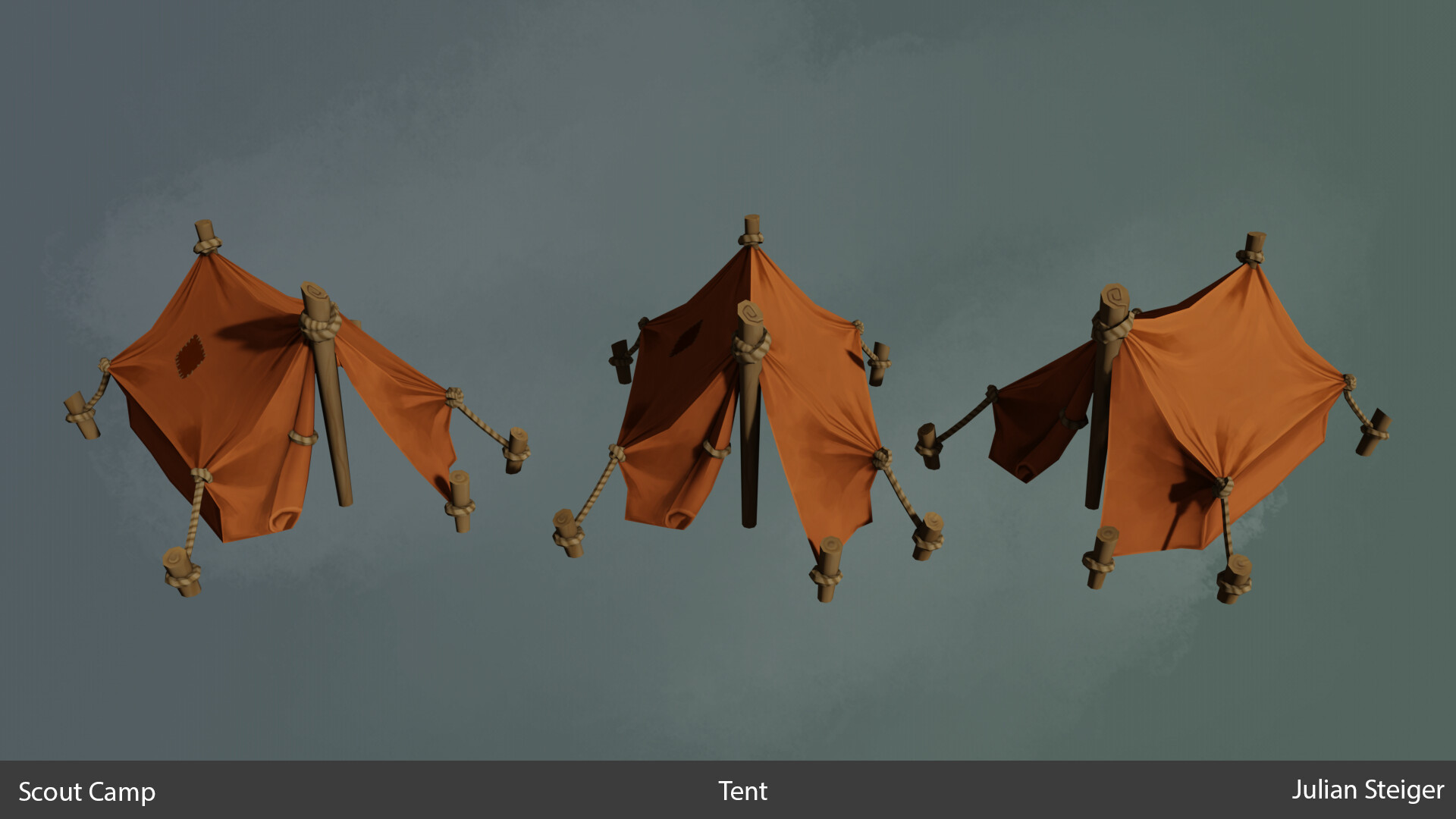 ArtStation - Campsite Objects