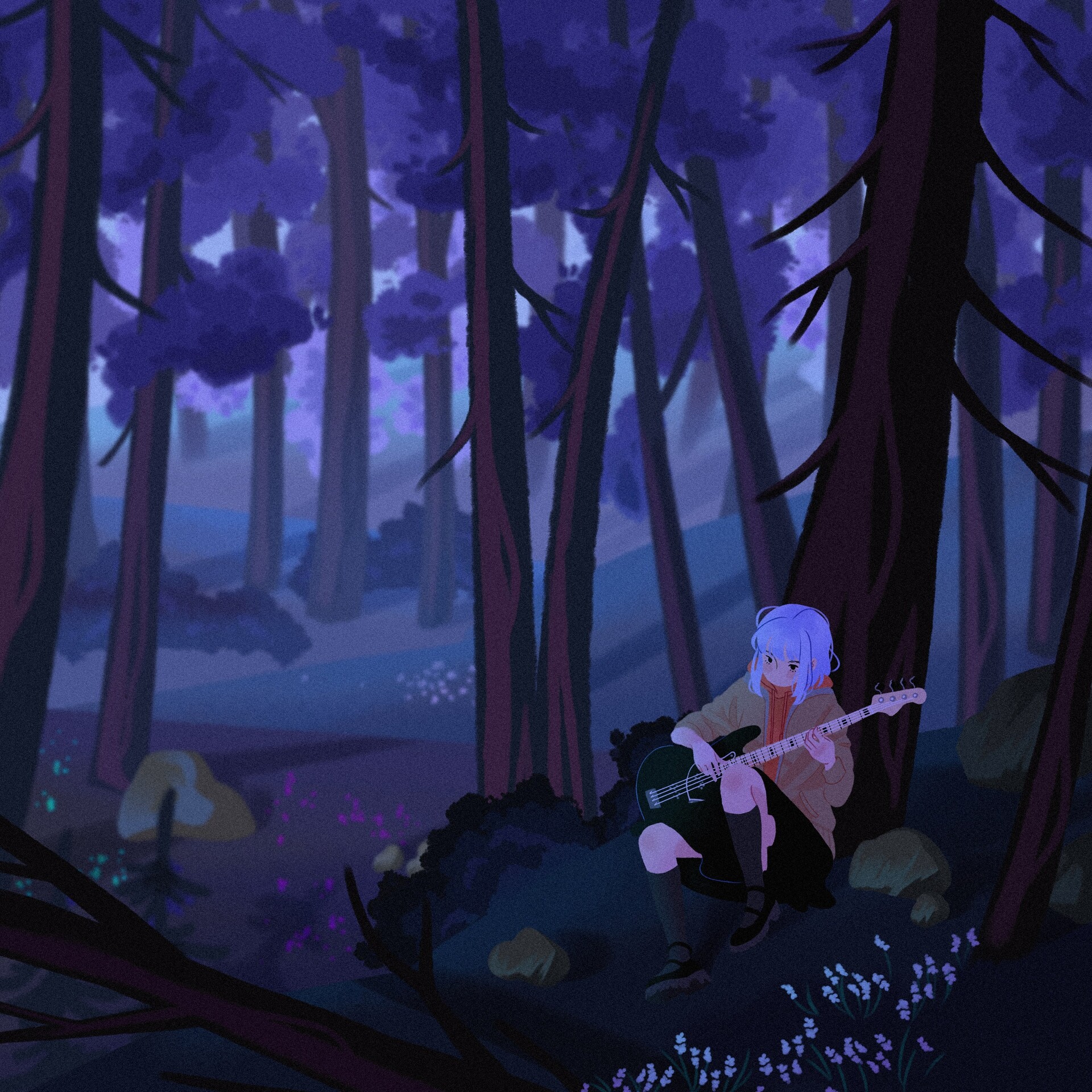 ArtStation - Lo-fi Song (Cover Art)