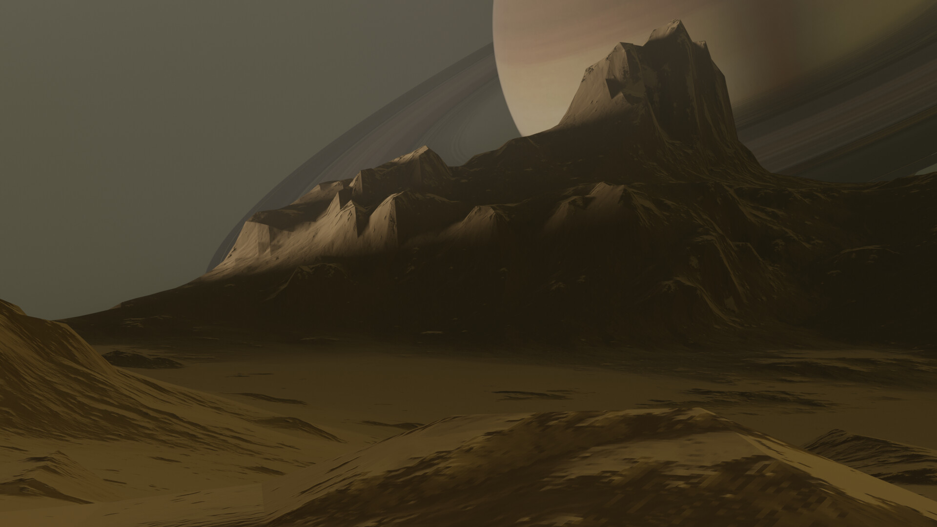 ArtStation - Alien landscape