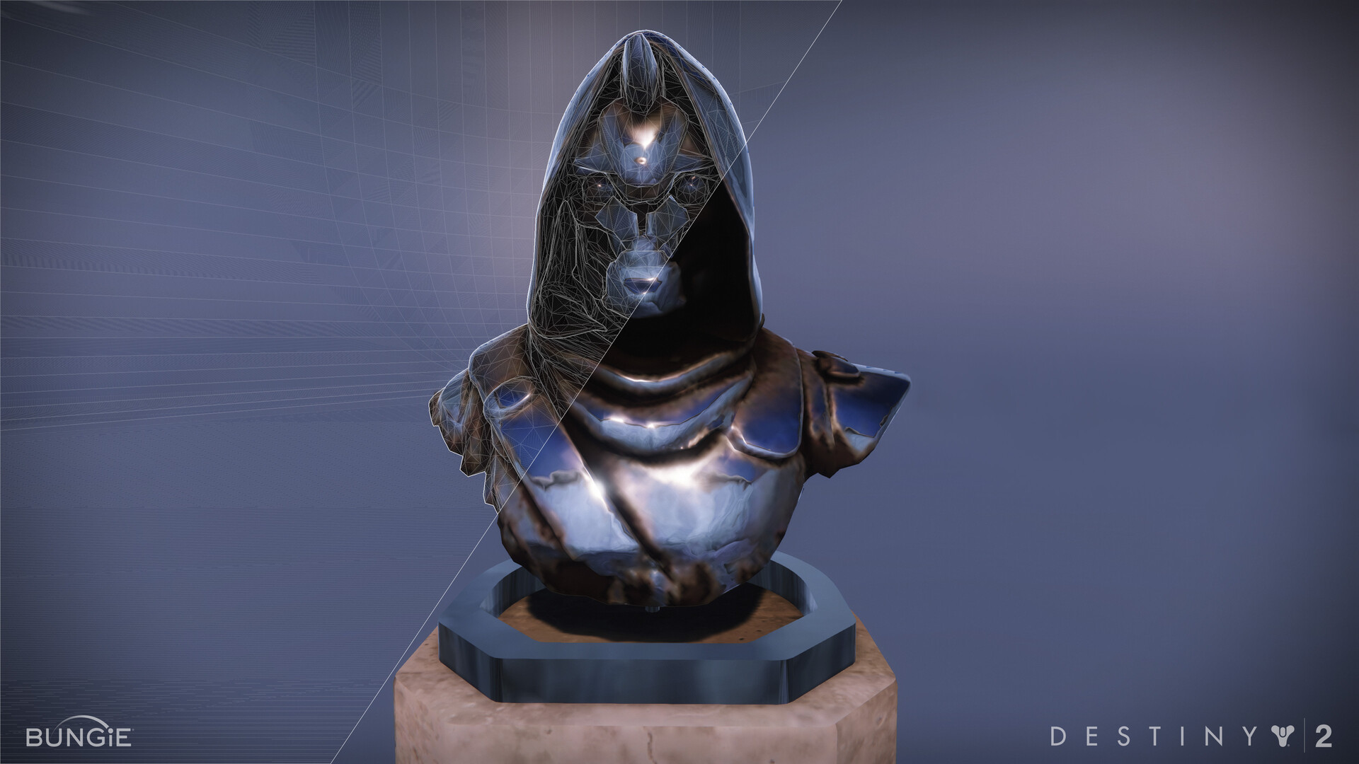 Destiny Fallen Statue