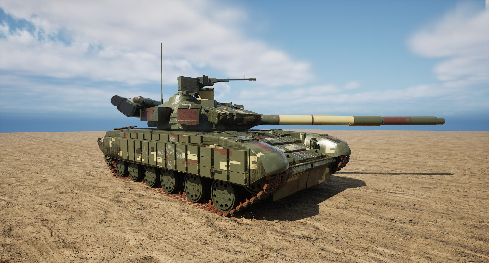 ArtKud - T-64BV version 2017 main battle tank