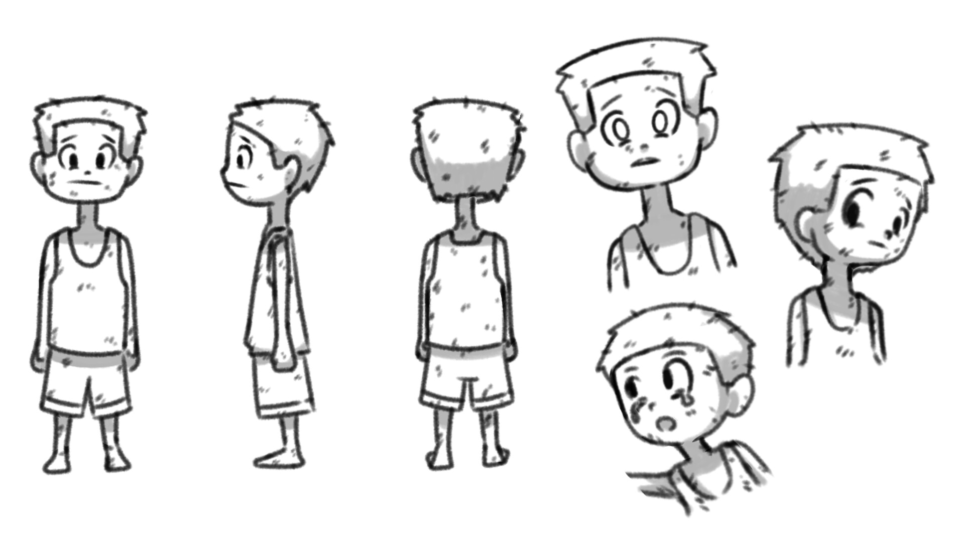 ArtStation - Character Design (Boy)