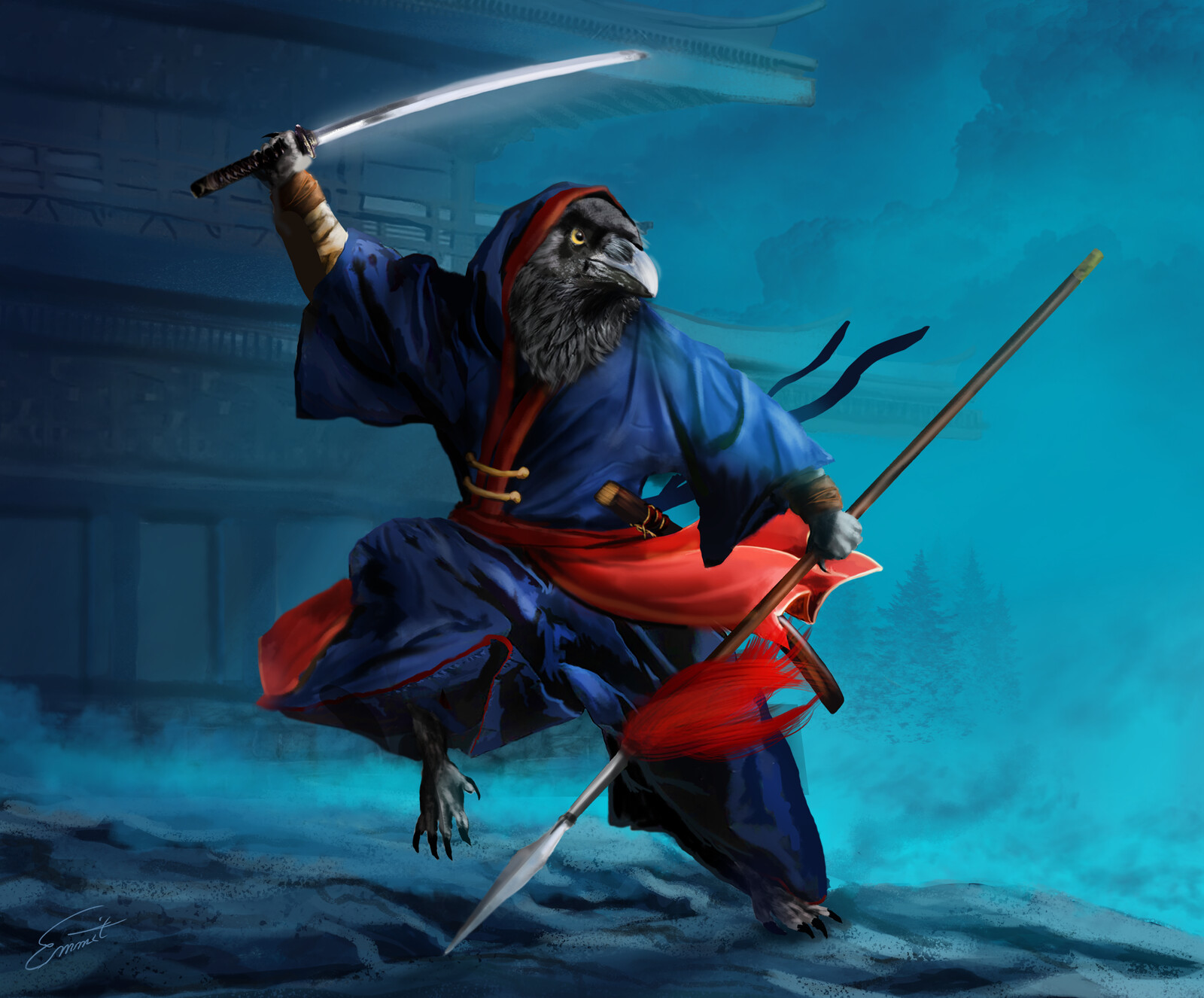 Emmit - Kenku (Commission)