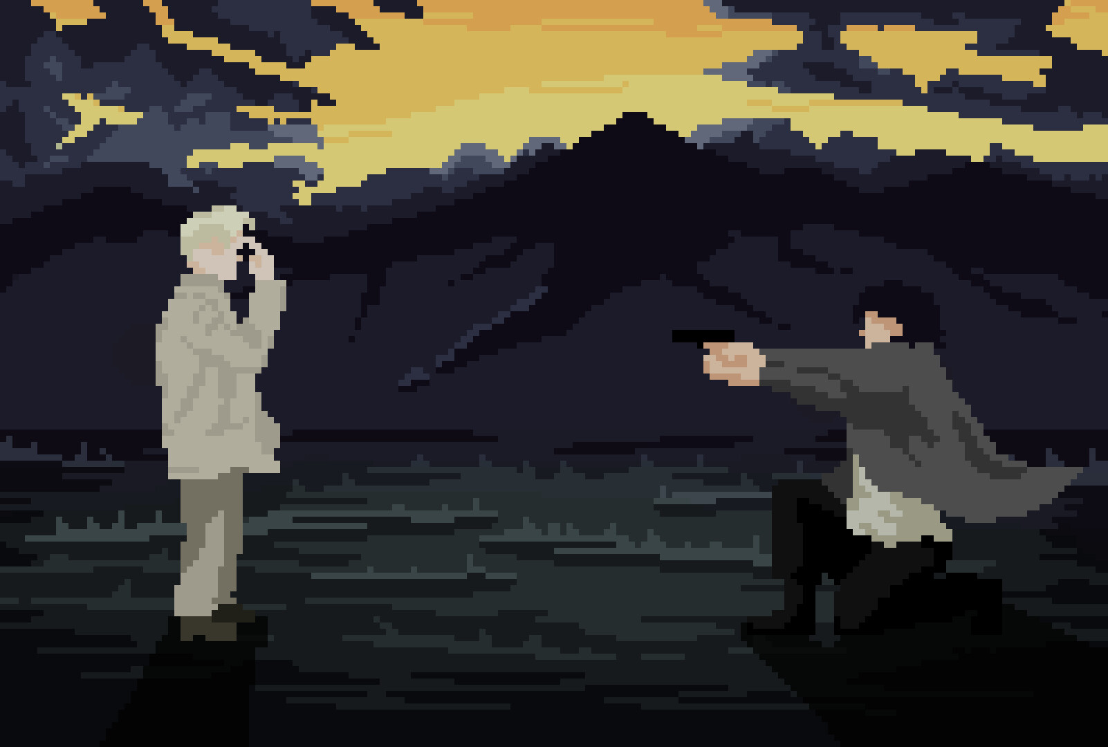 Scenery of the Doomsday from Monster Pixel Art by Furkan — ProUser.Me