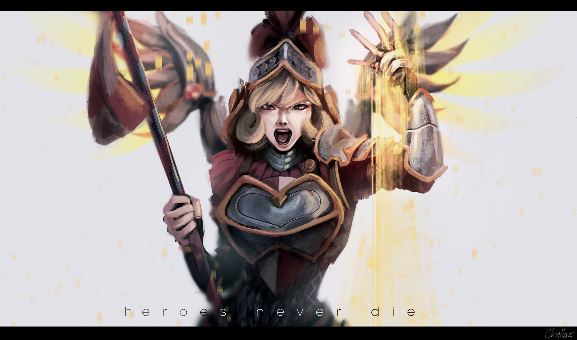 ArtStation - Royal knight mercy