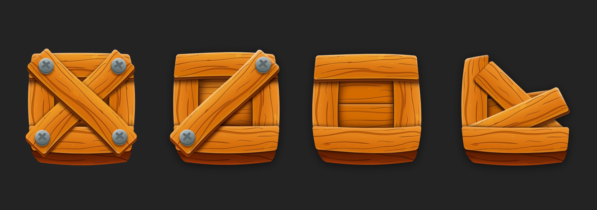 ArtStation - Wooden Box