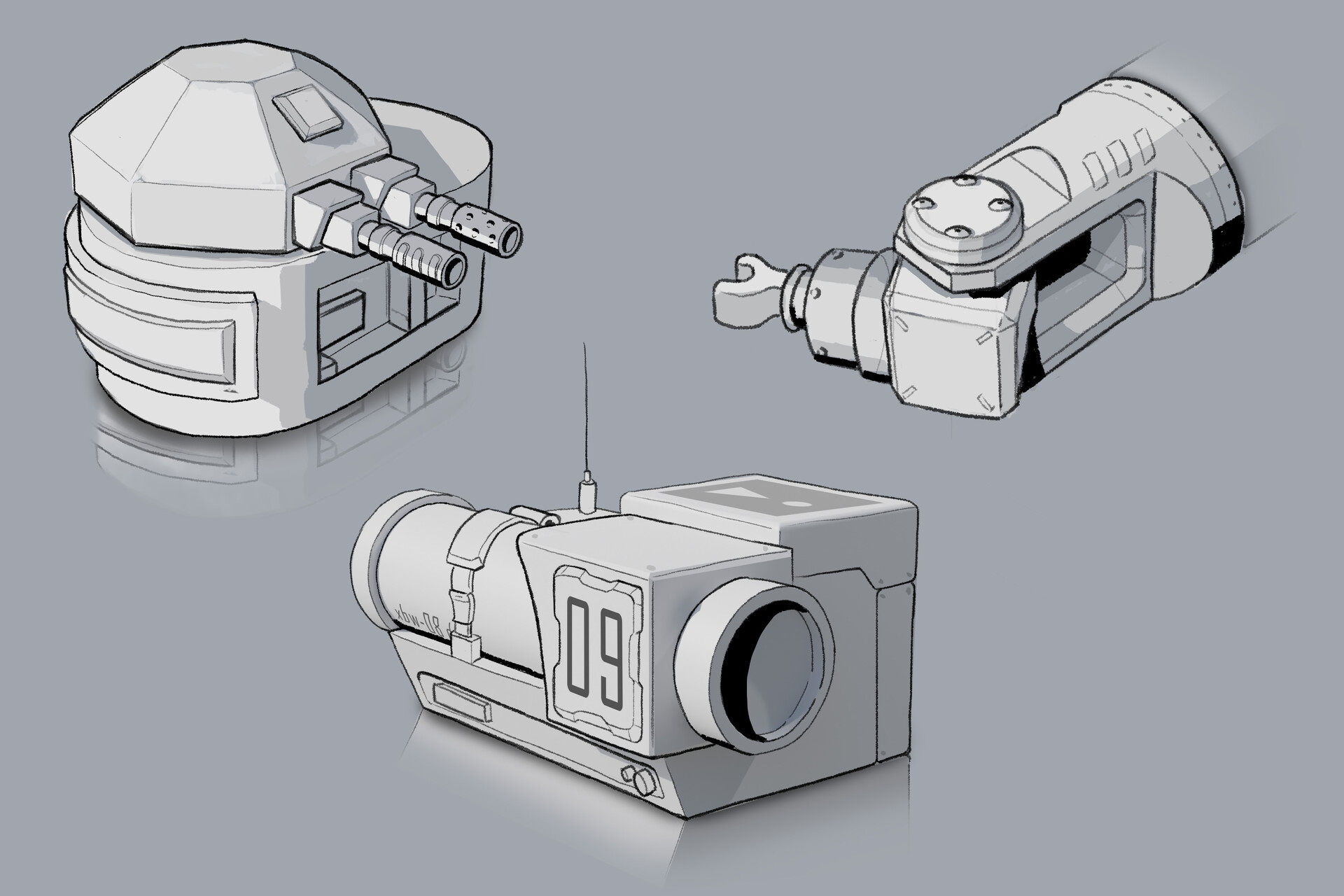 ArtStation - Sf props 7