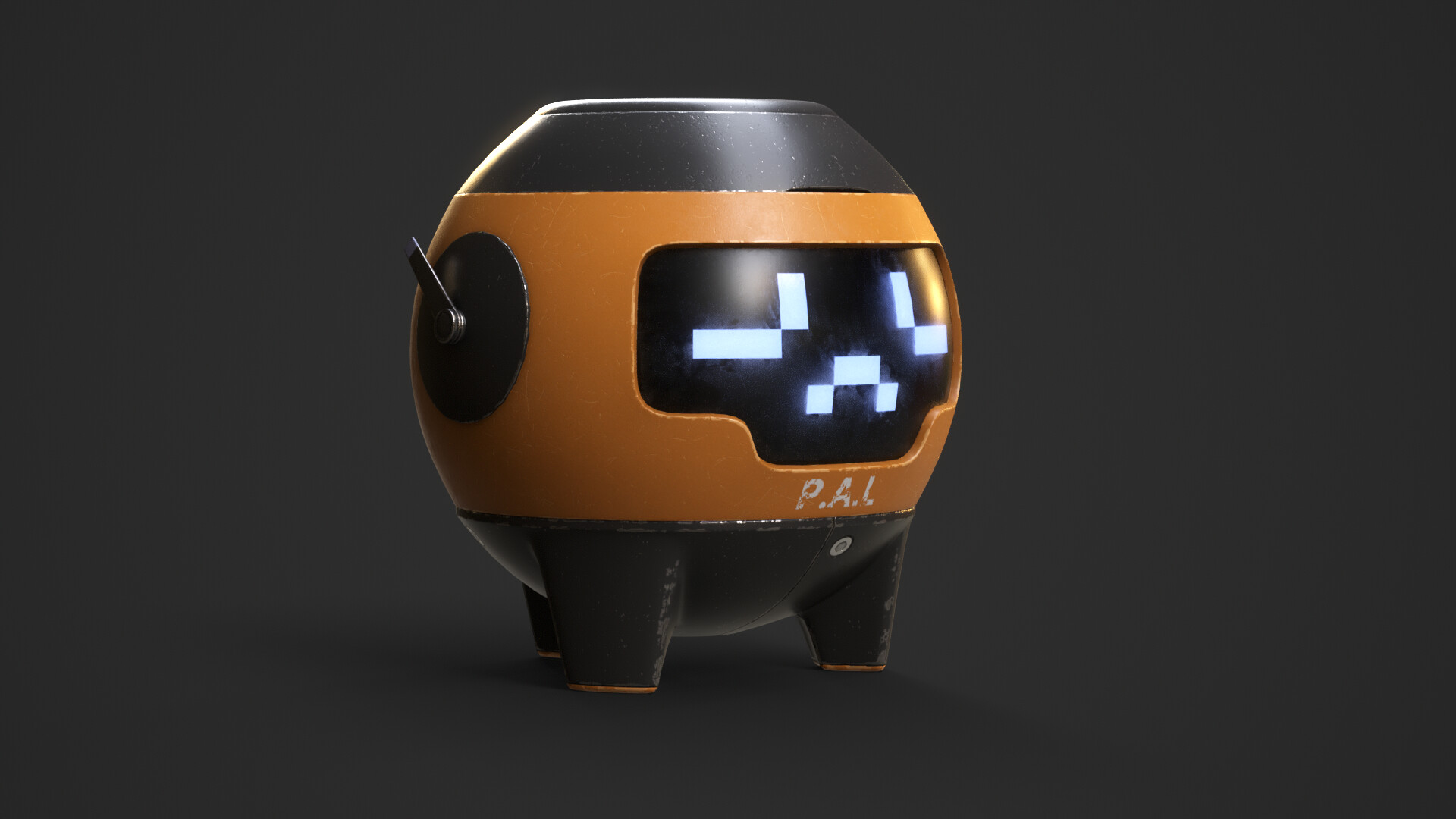 ArtStation - Companion Bot (Robot Creator Challenge - 6 Hours)