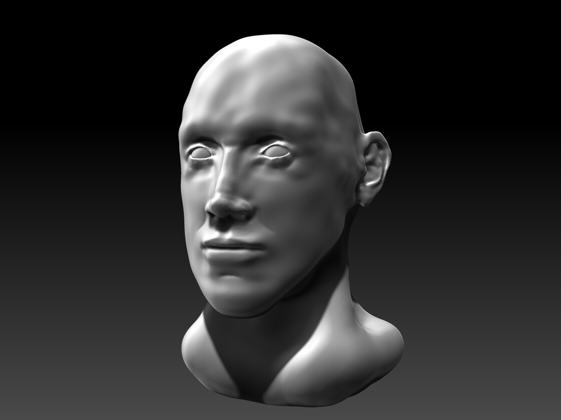 ArtStation - heads and hands practice (school work)
