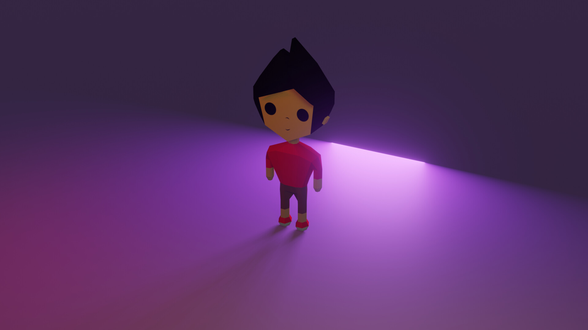 ArtStation - Low Poly Boy