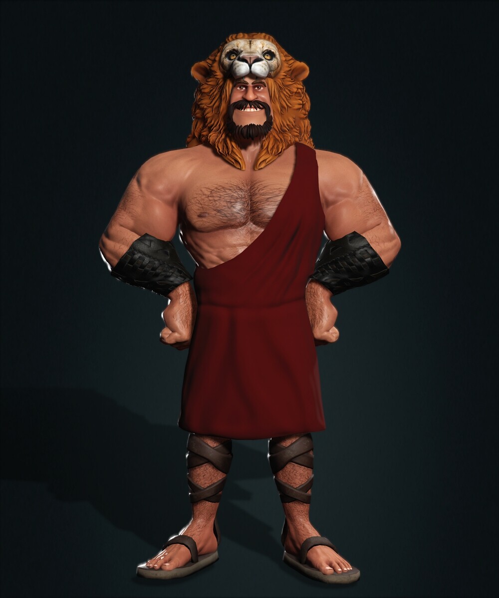 ArtStation - Hercules for Character Creator (WIP)