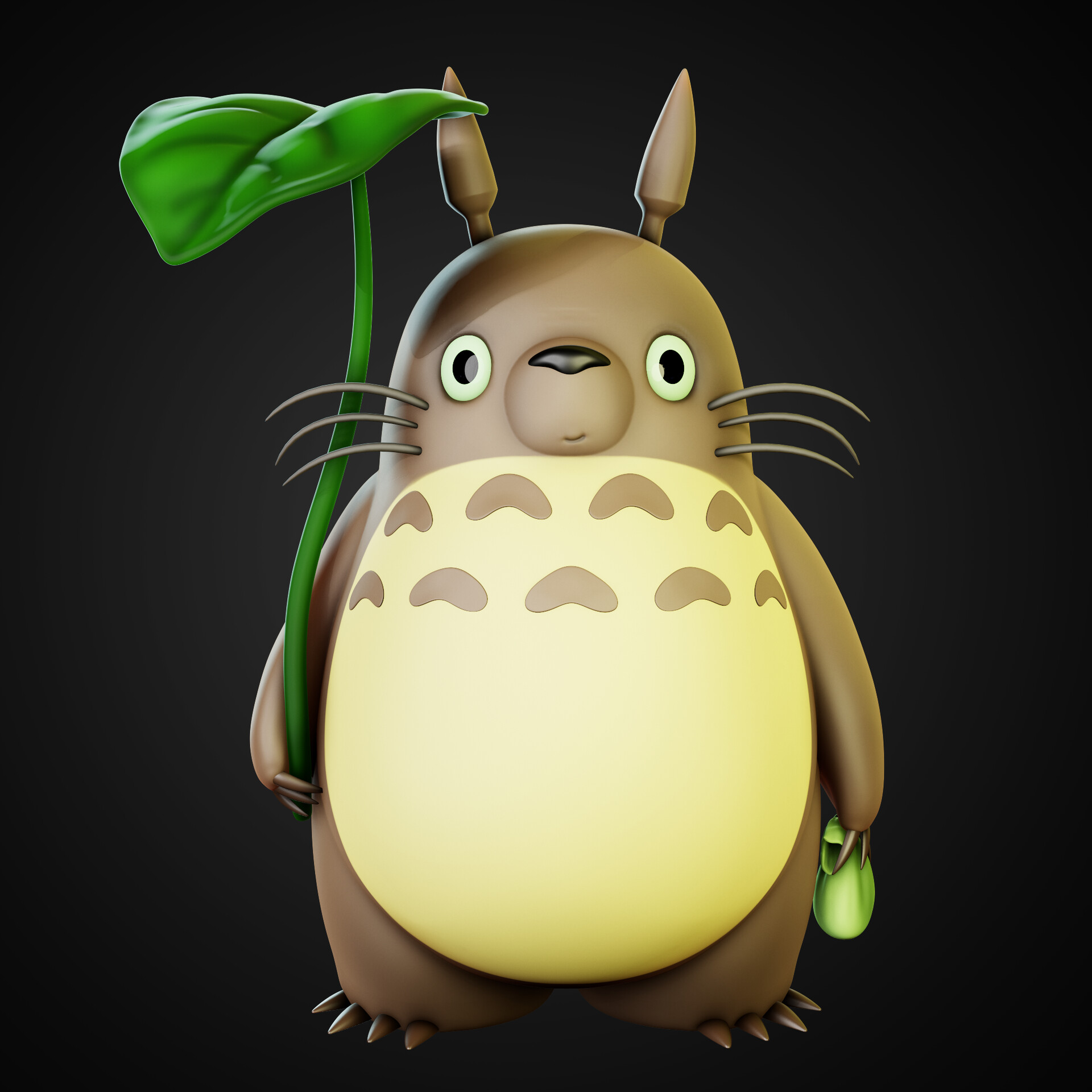 ArtStation - Totoro form My Neighbor Totoro
