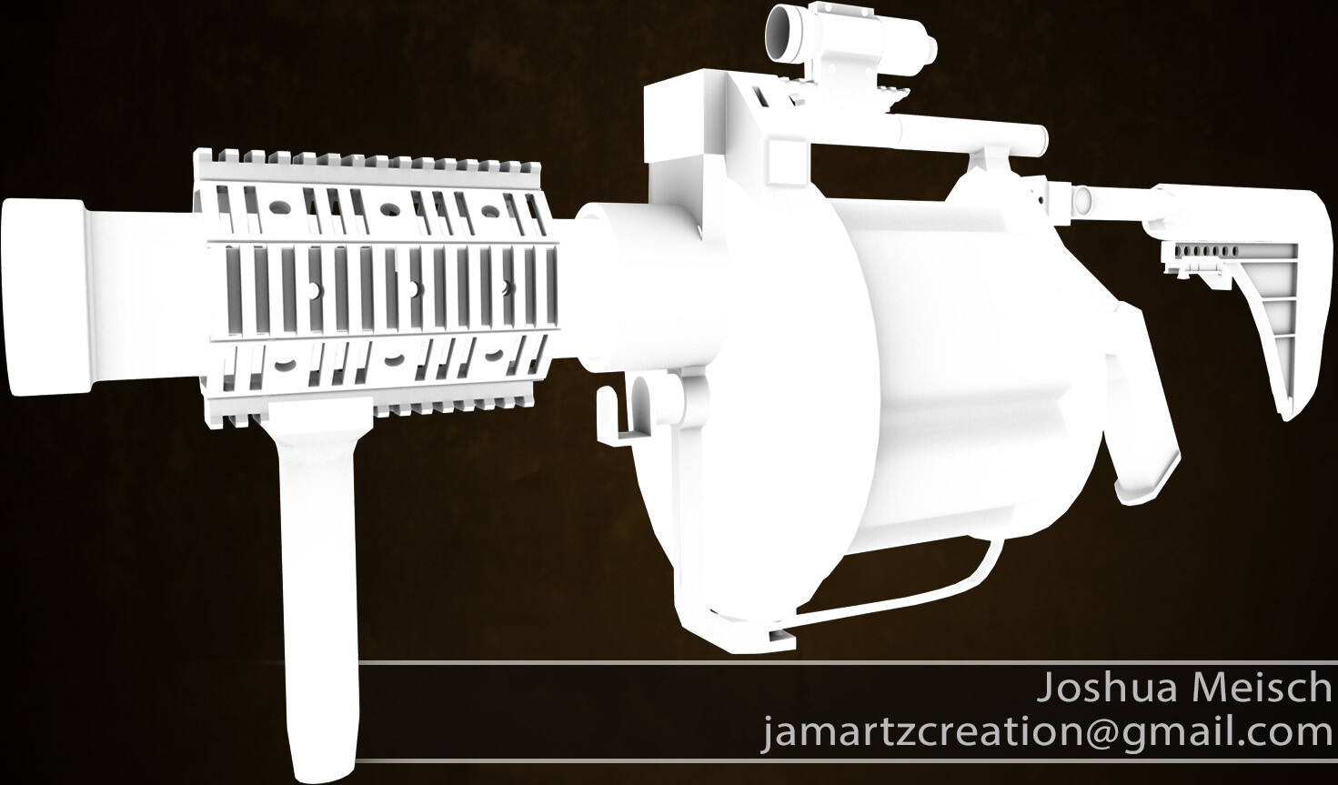 Joshua Meisch - Milkor M32A1 Grenade Launcher(Project Breakdown)