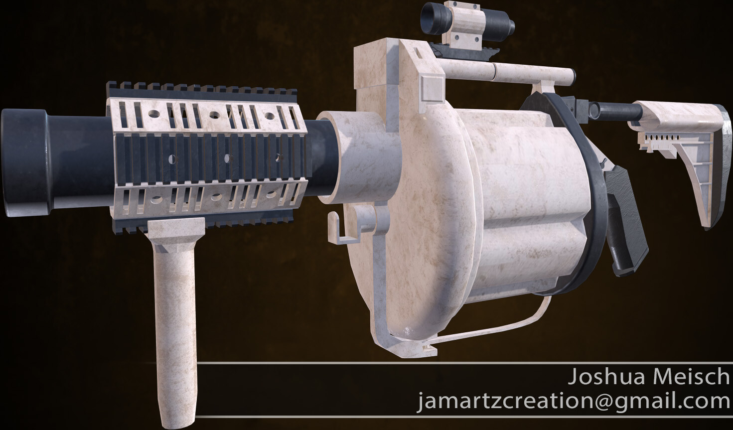 Joshua Meisch - Milkor M32A1 Grenade Launcher(Project Breakdown)