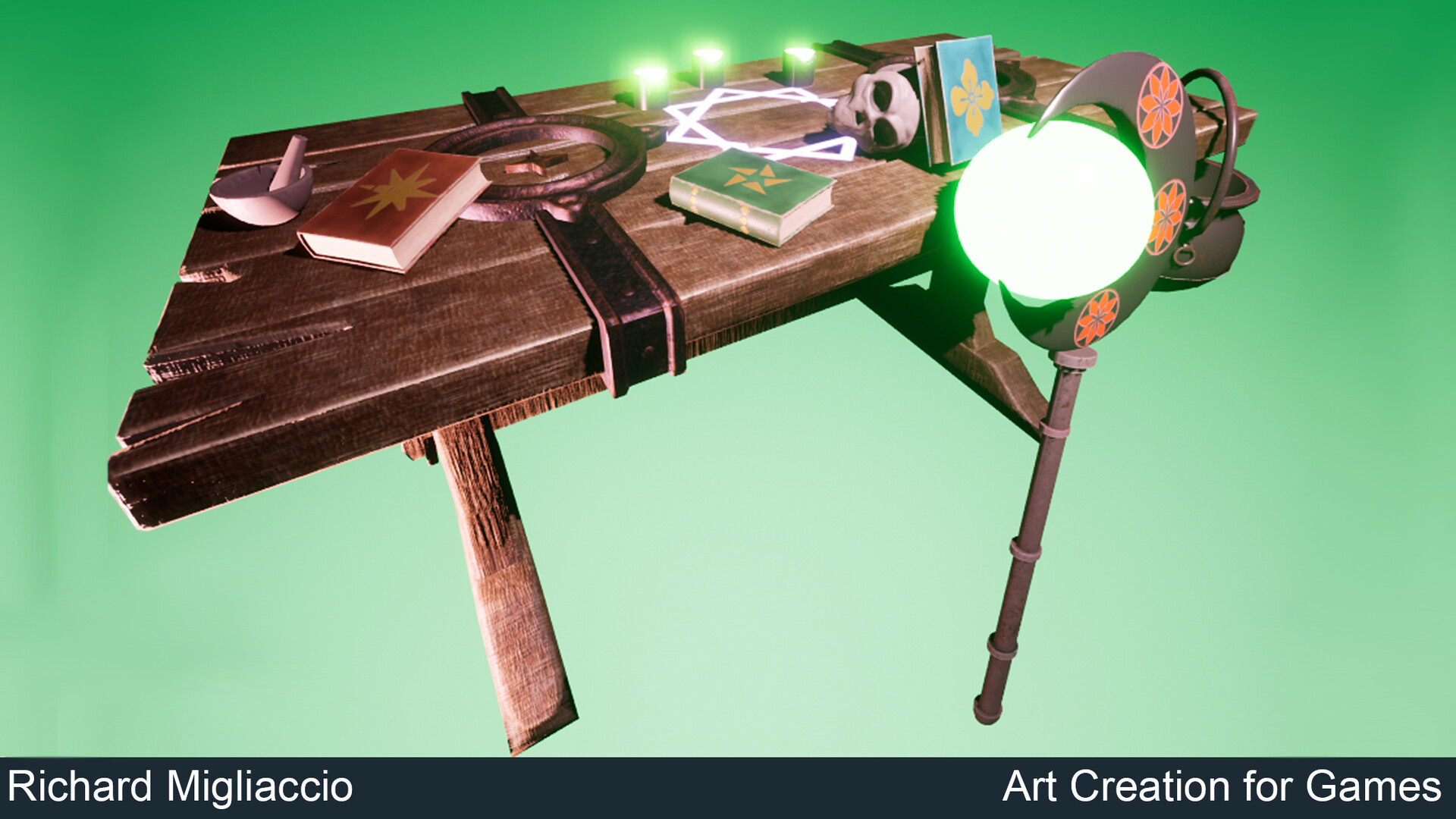 ArtStation - Wizard's Table