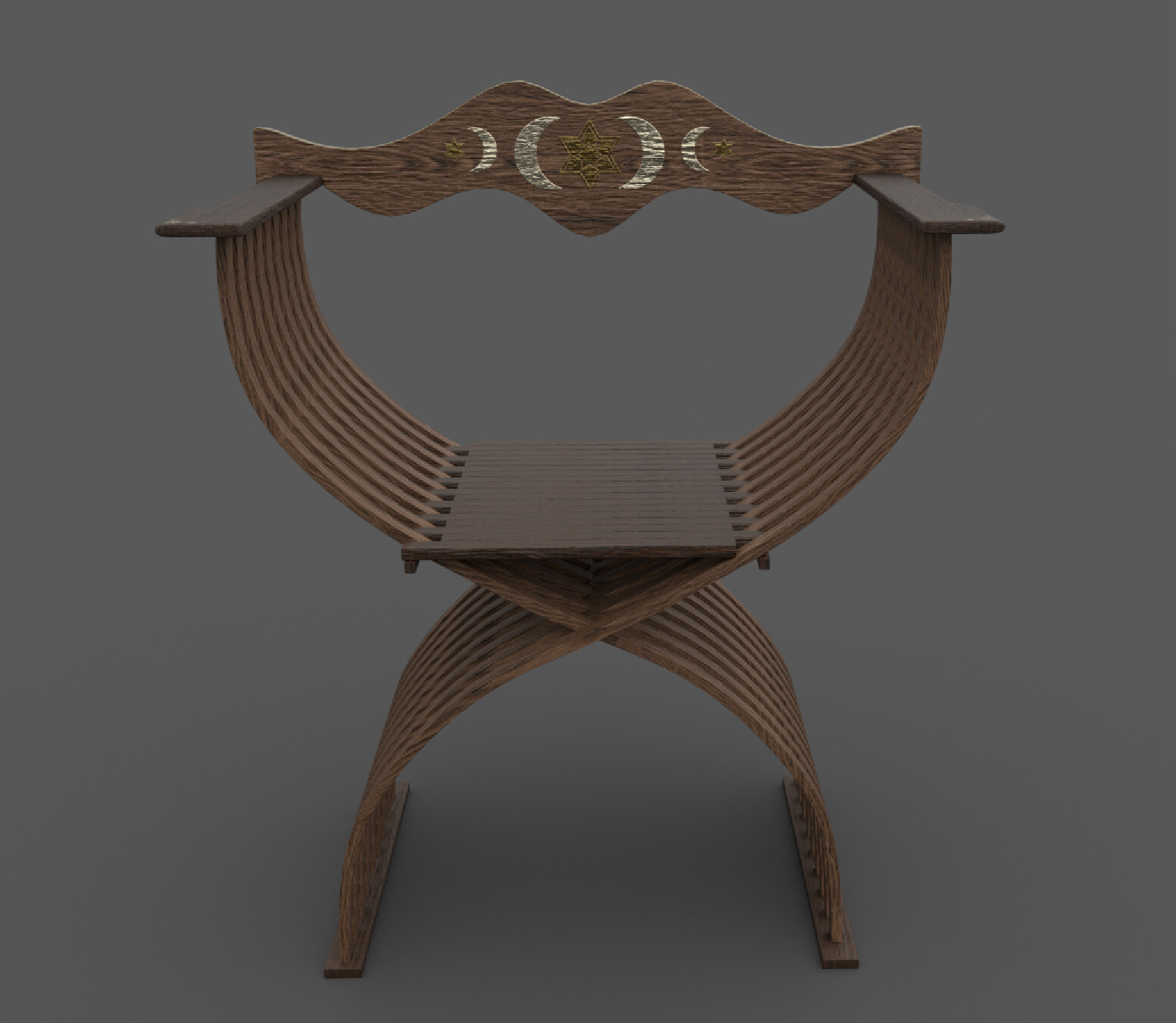 ArtStation - Medieval Wizard Chair