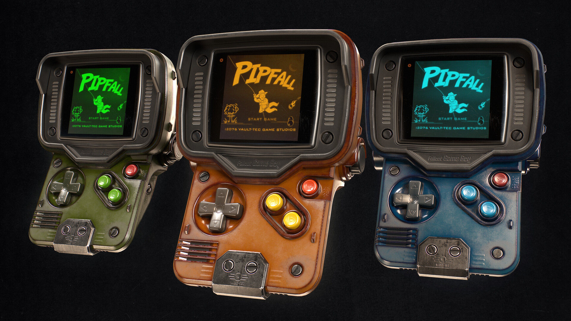Oleg Ratiev - Game Boy in Fallout style