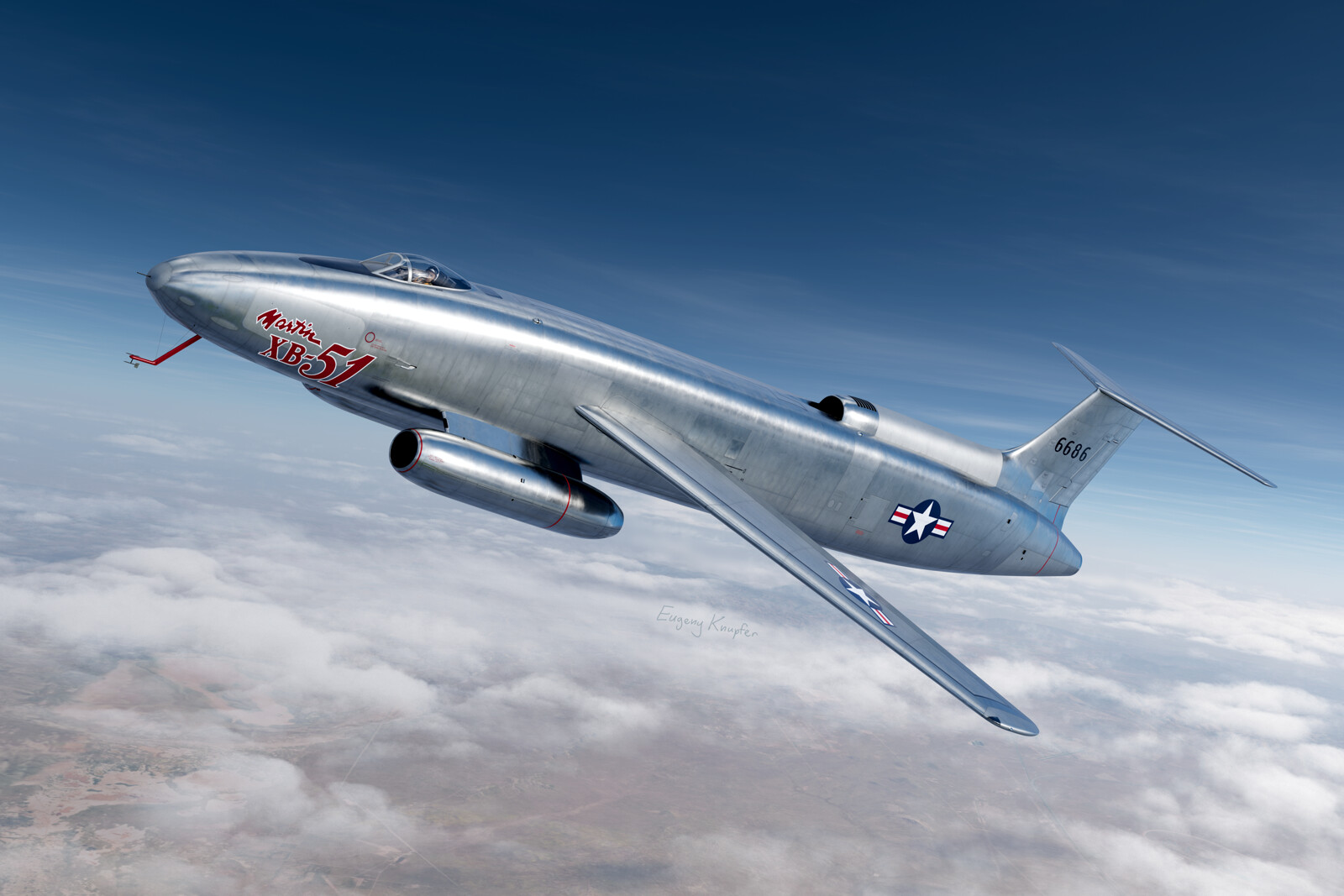 ArtStation - Martin XB-51