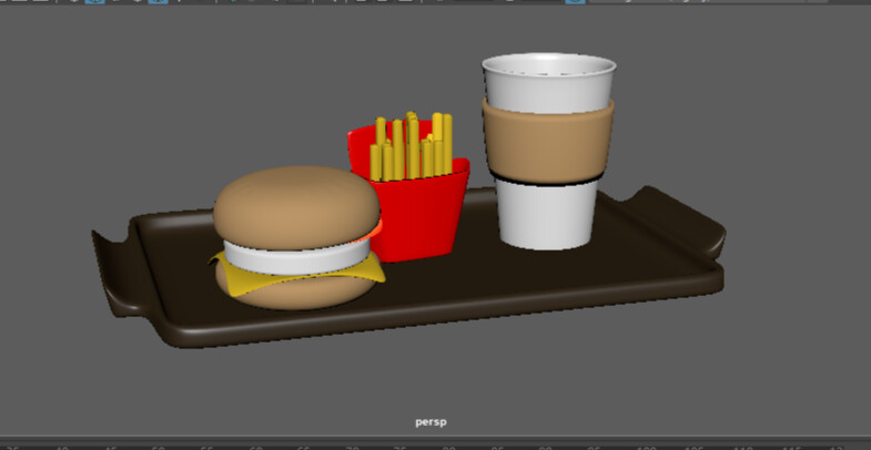 ArtStation - Fast Food Modeling