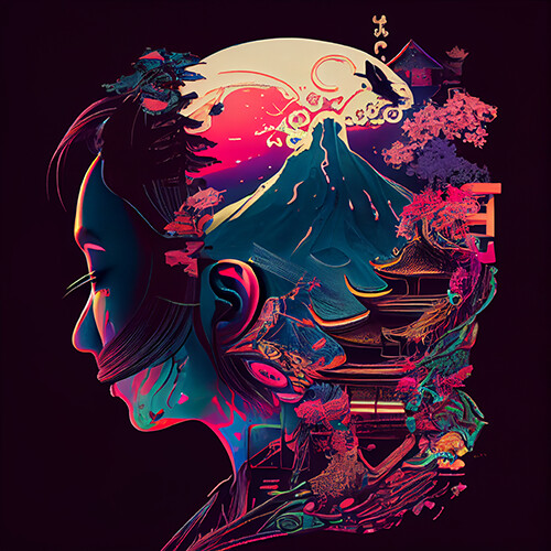 Witchy Studio - A Psychedelic AI Journey through Japan