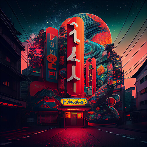 Witchy Studio - A Psychedelic AI Journey through Japan