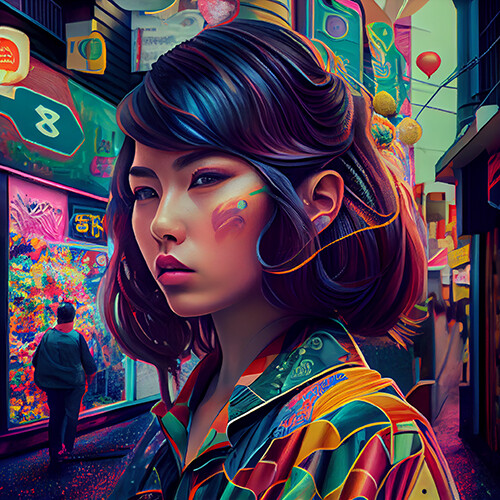 Witchy Studio - A Psychedelic AI Journey through Japan