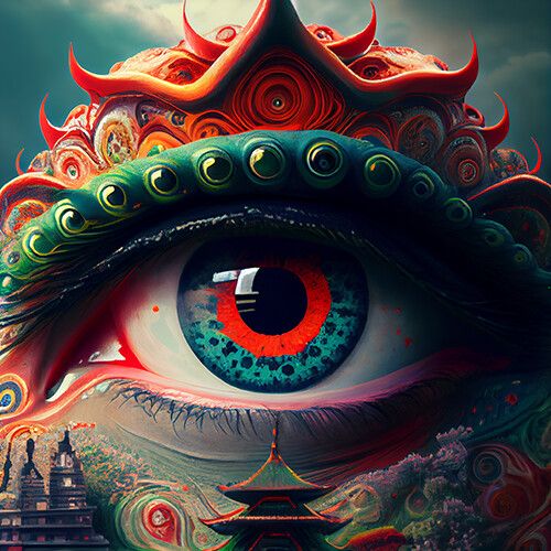 Witchy Studio - A Psychedelic AI Journey through Japan