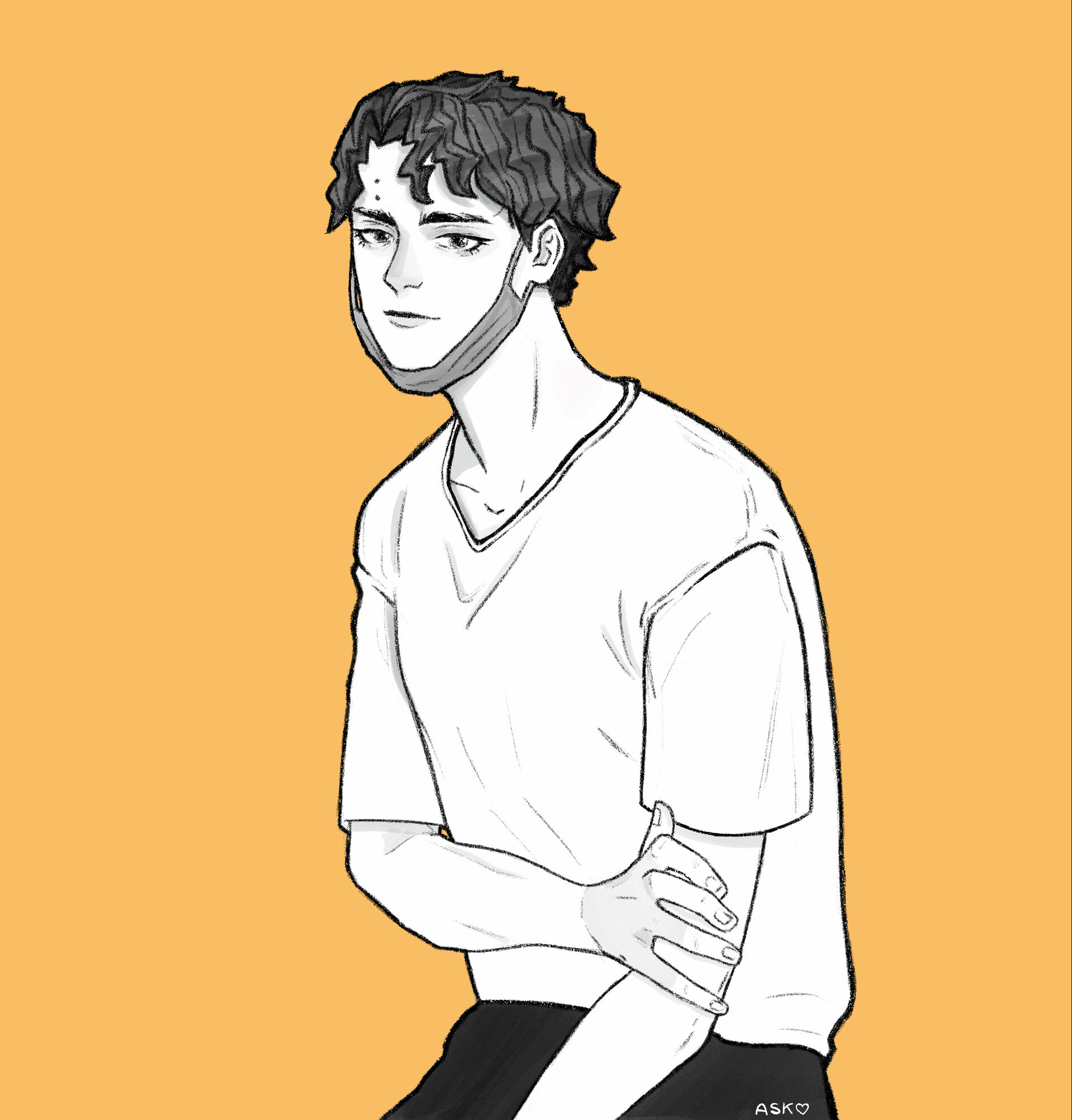 ArtStation - Sakusa Kiyoomi from Haikyuu!!