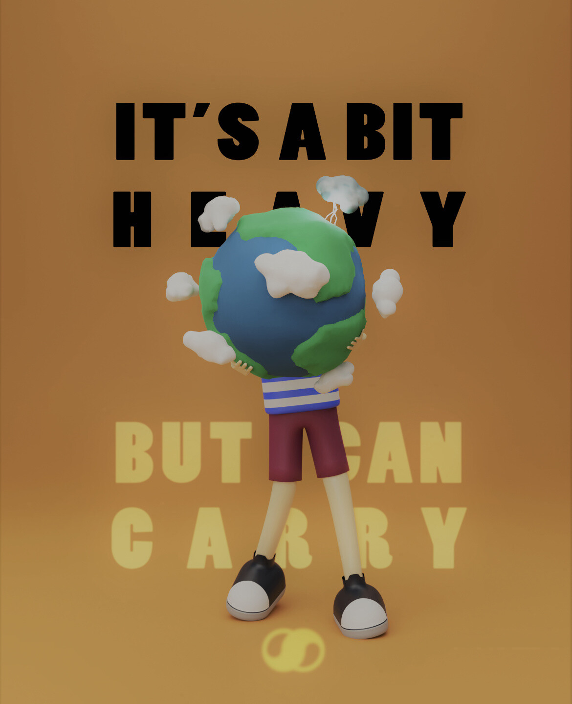 ArtStation - Poster design for my future cartoon.