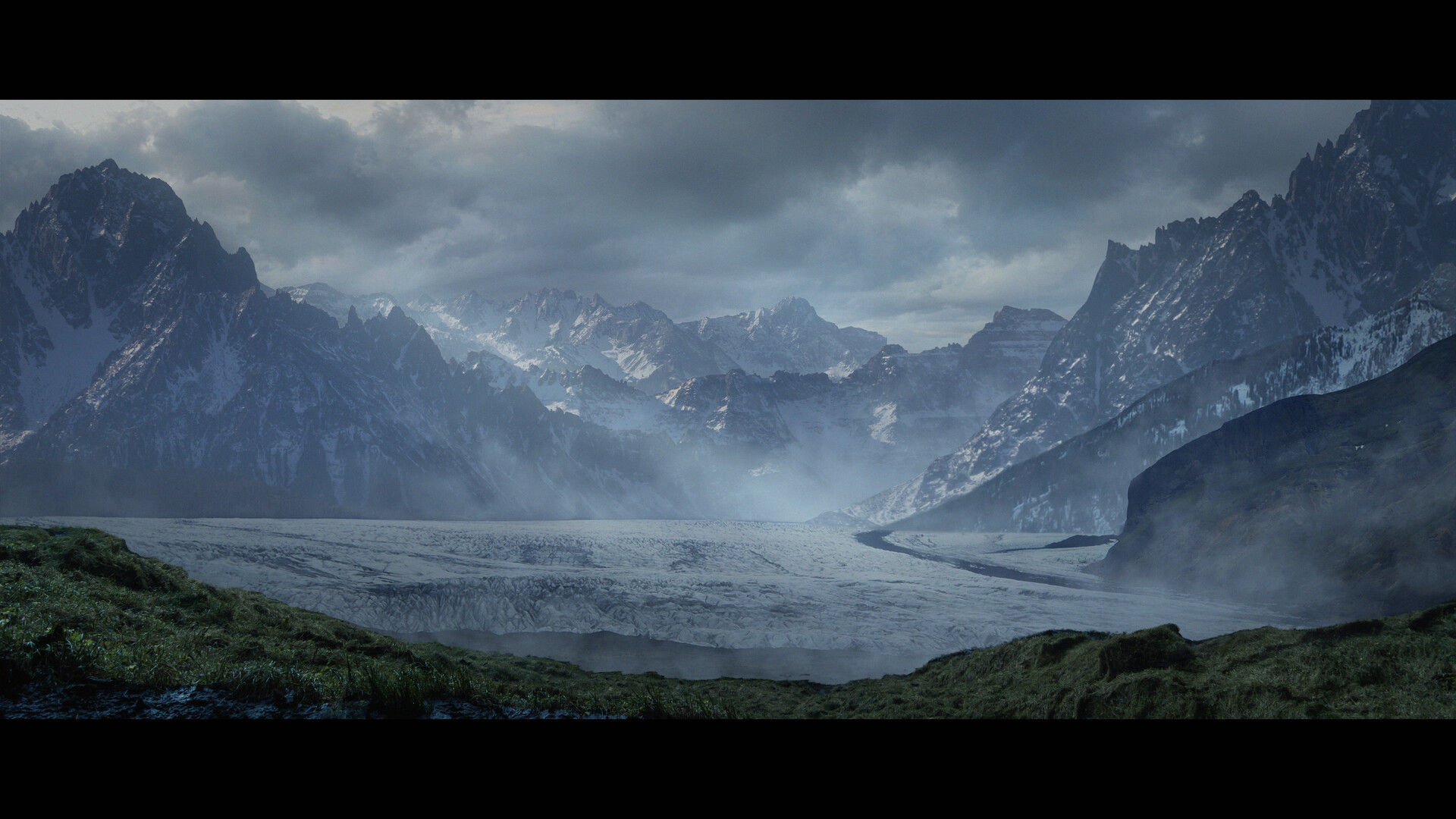 ArtStation - snow mountain practice