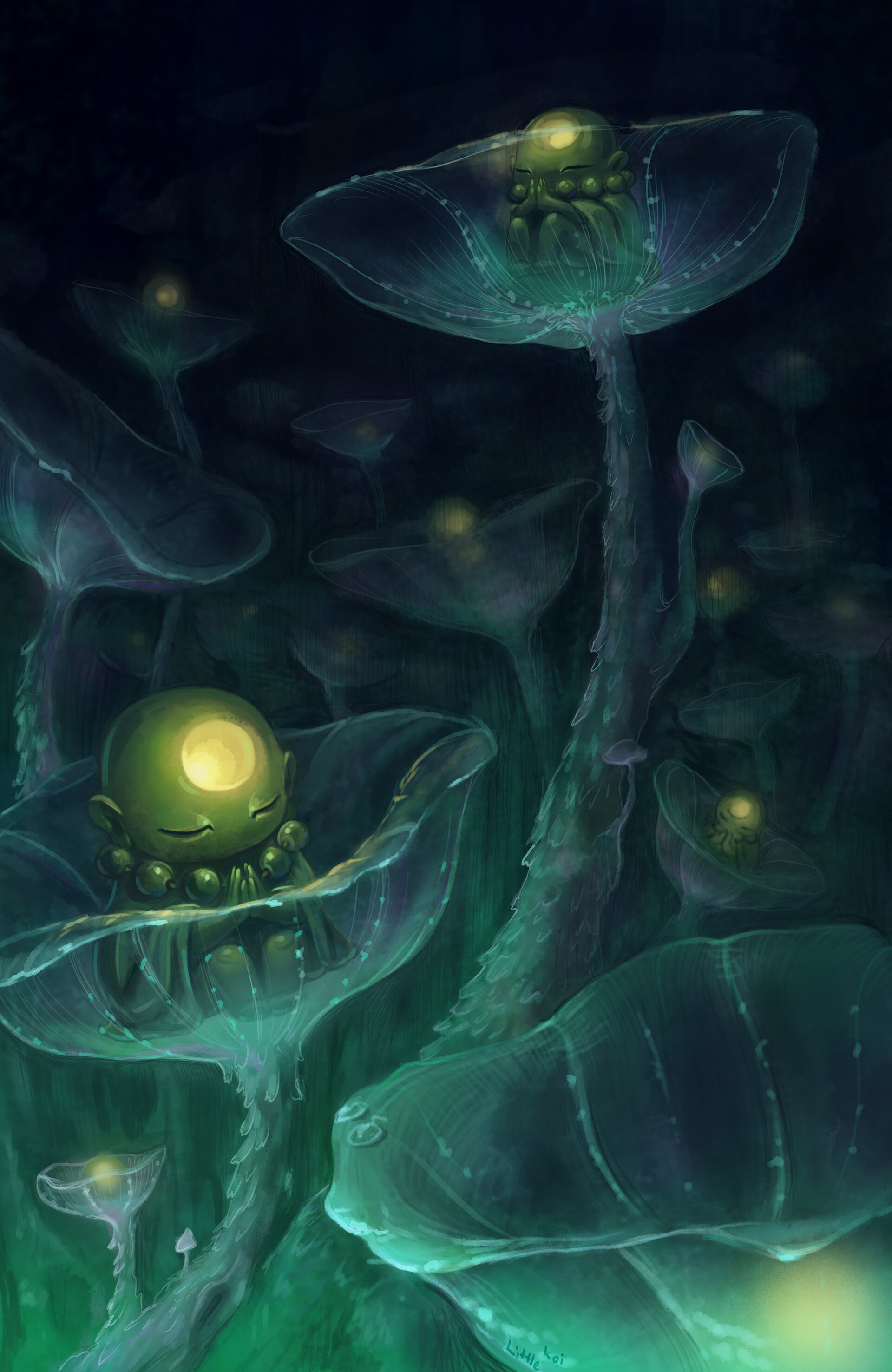 ArtStation - Magic forest