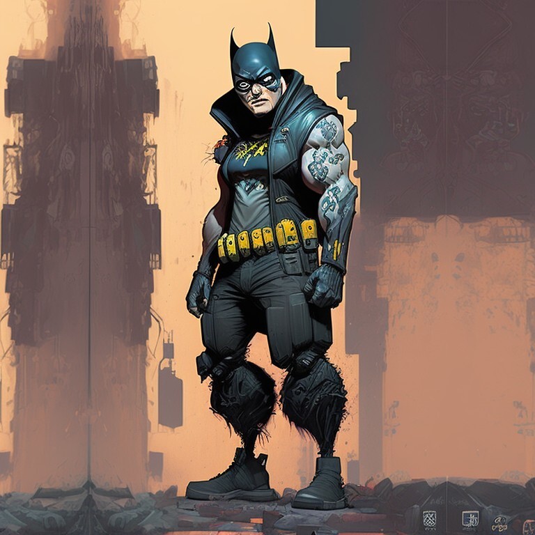 ArtStation - The Scraprats: Low-Tech Heroes in a Dystopian Cyberpunk World