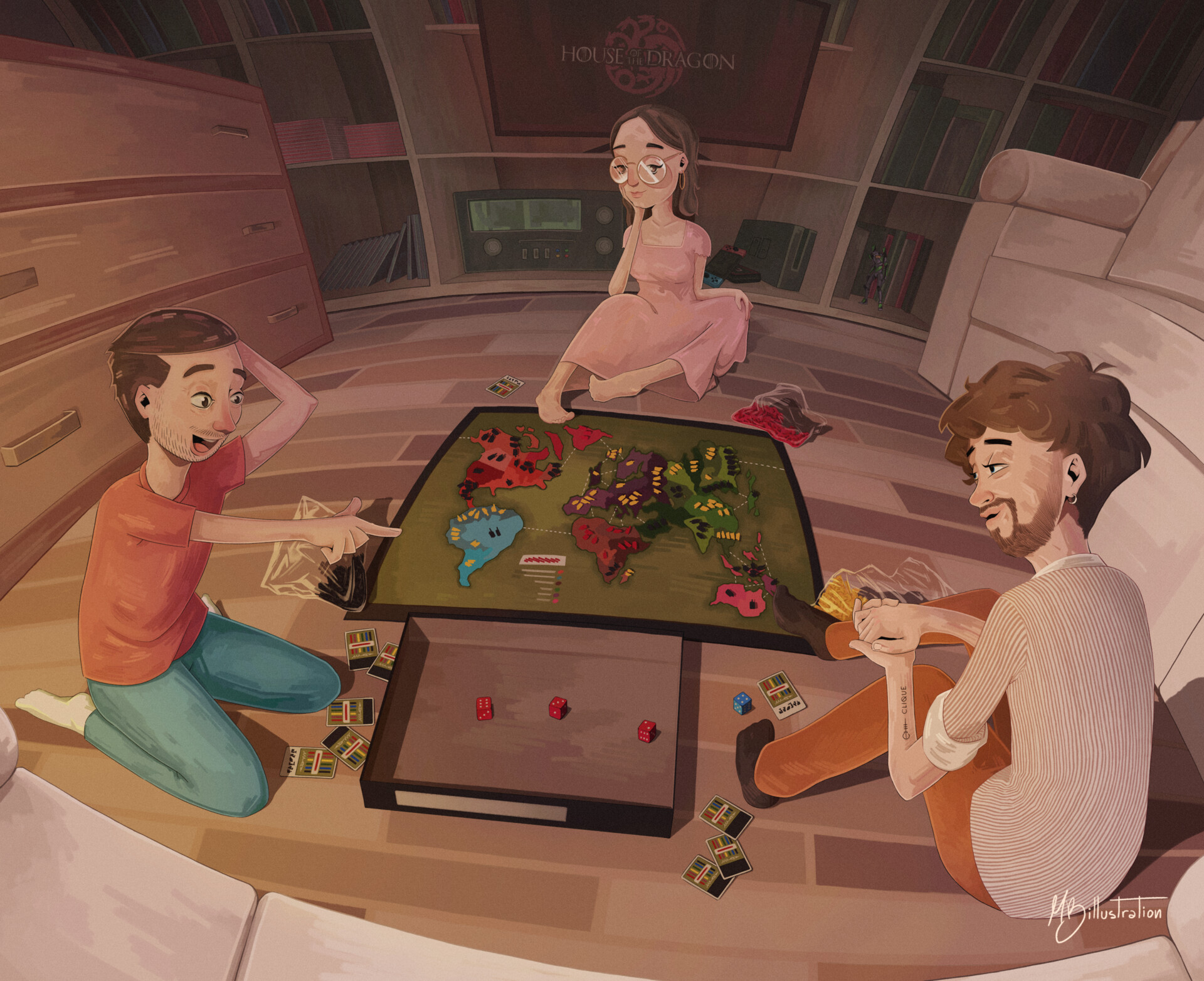 ArtStation - GAME NIGHT